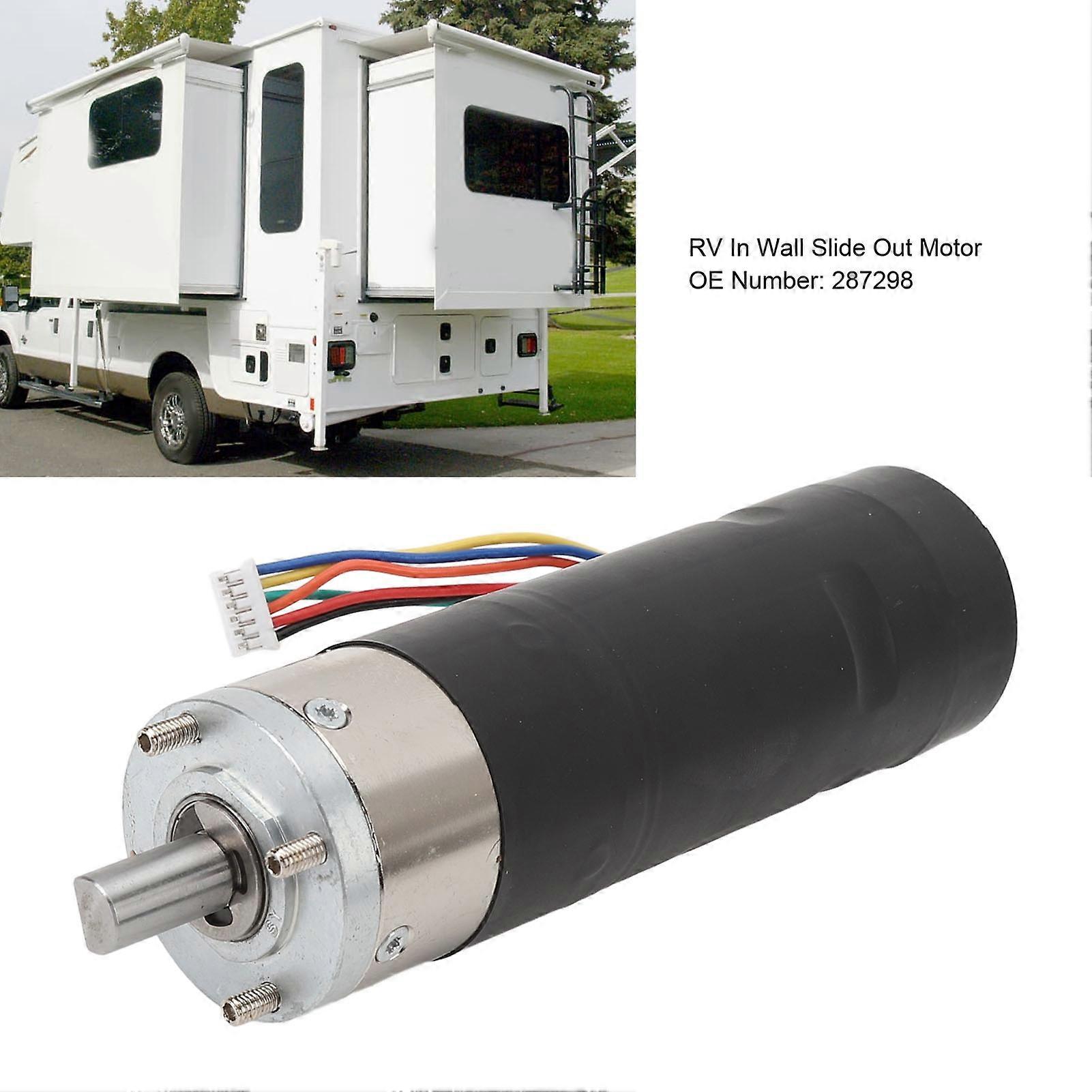 RV Power 287298 Wall Slide Motor, 500:1 Gear Ratio, High Torsion, 12V ...