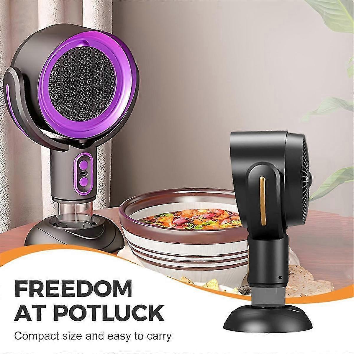 Portable Smoke Purifier Fan with Removable Washable Filter for Smoke ...