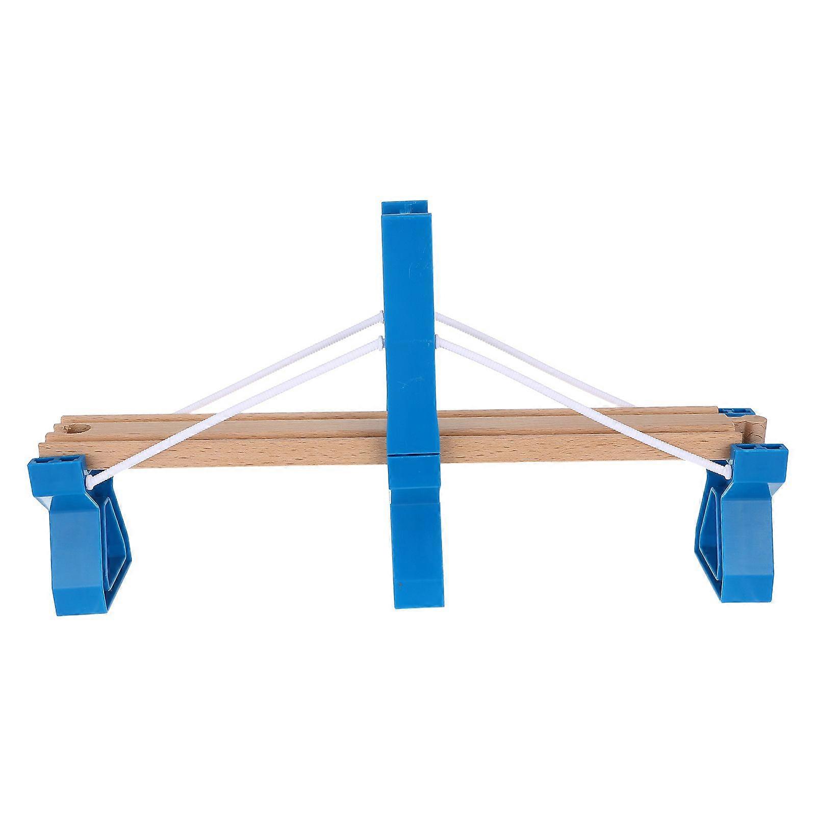 Wooden Train Bridge - Model Railway Bridge Accessory Track System Scene ...
