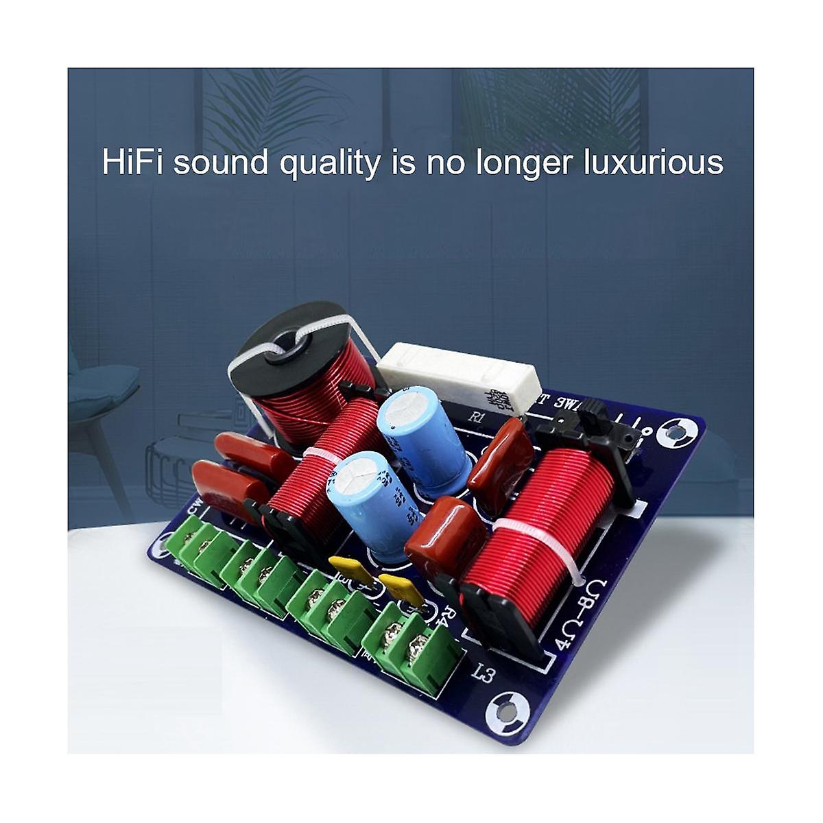 3 Way Frequency Divider Hi-Fi Crossover Audiophile Home Theater High ...