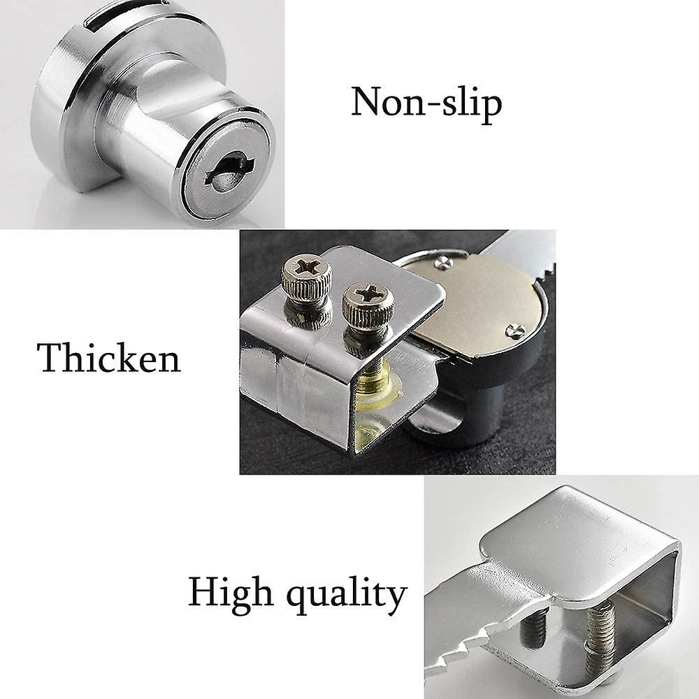 4 Pieces Terrarium Lock, Sliding Glass Lock with Key, Terrarium ...