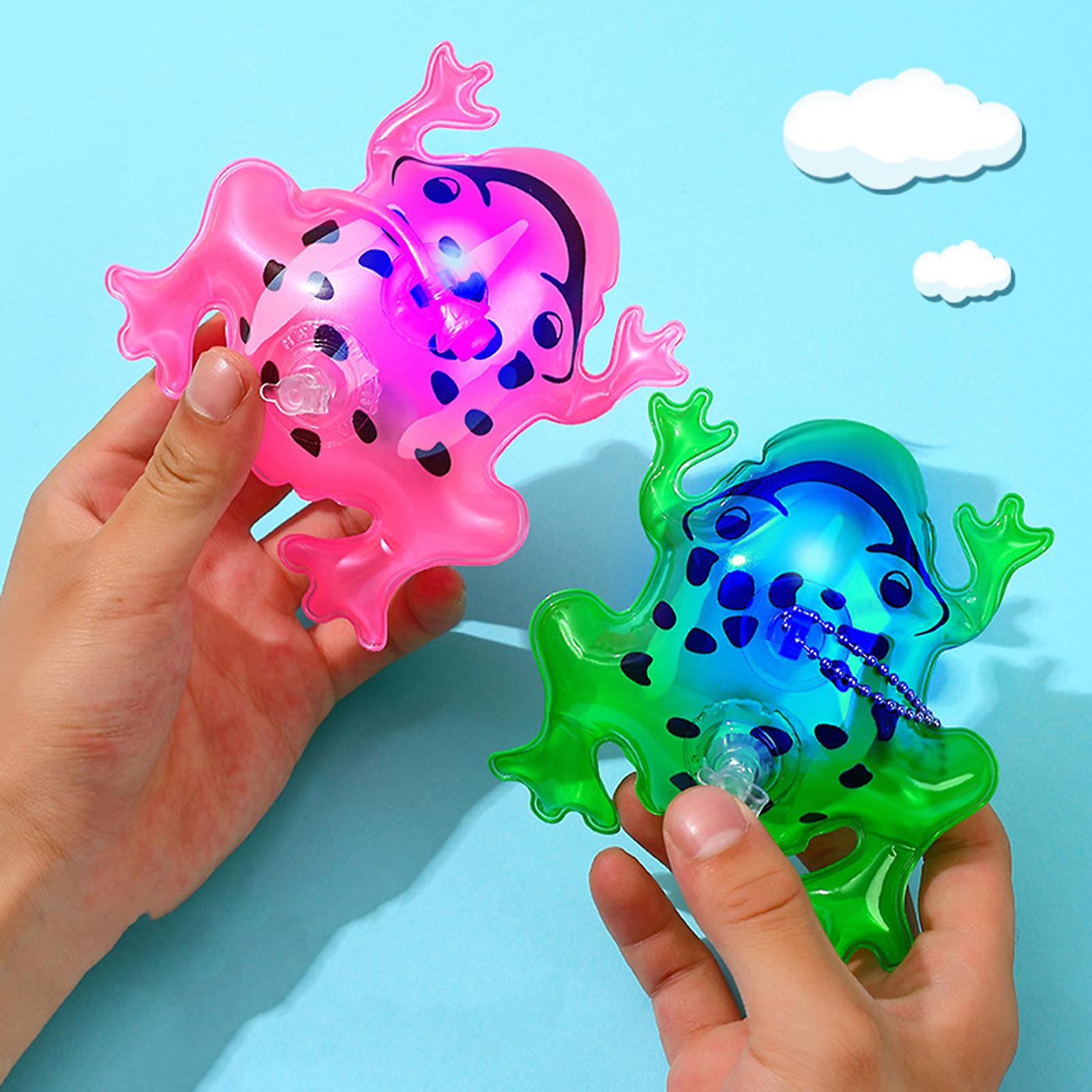 Barn Groda Leksak Uppblåsbar Grön Tecknad Groda Modell Party Dekor ...