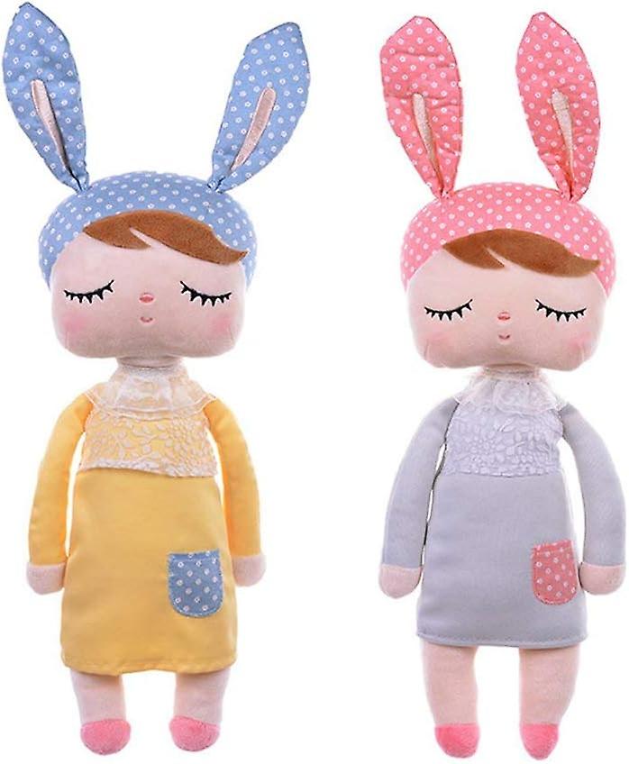 Metoo Dolls Plush Bunny Rabbit Soft Toys Sleeping Angela Doll for Baby ...