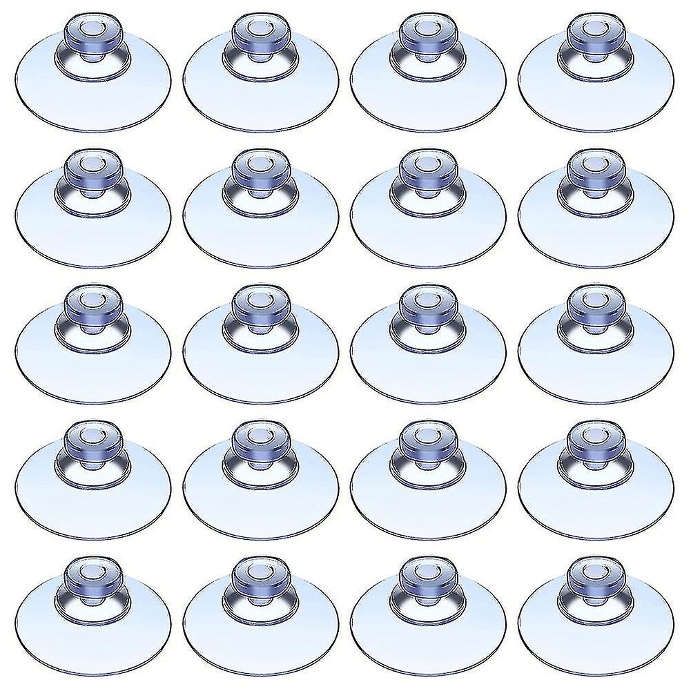 100pcs Transparent Suction Cups, Plastic Suction Cups, Pads Without ...