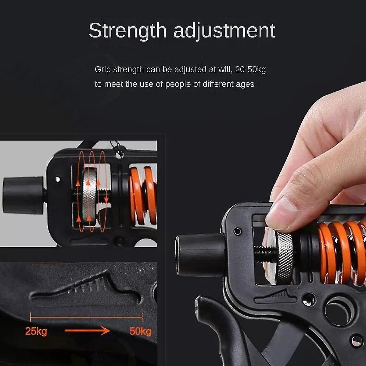 Adjustable Hand Grip Exercise Exercise Enhancer Gripper Spring Finger ...