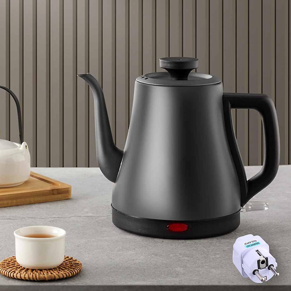 Long Spout Electric Kettle with Germany Plug Adapter Pour-Over Coffee ...
