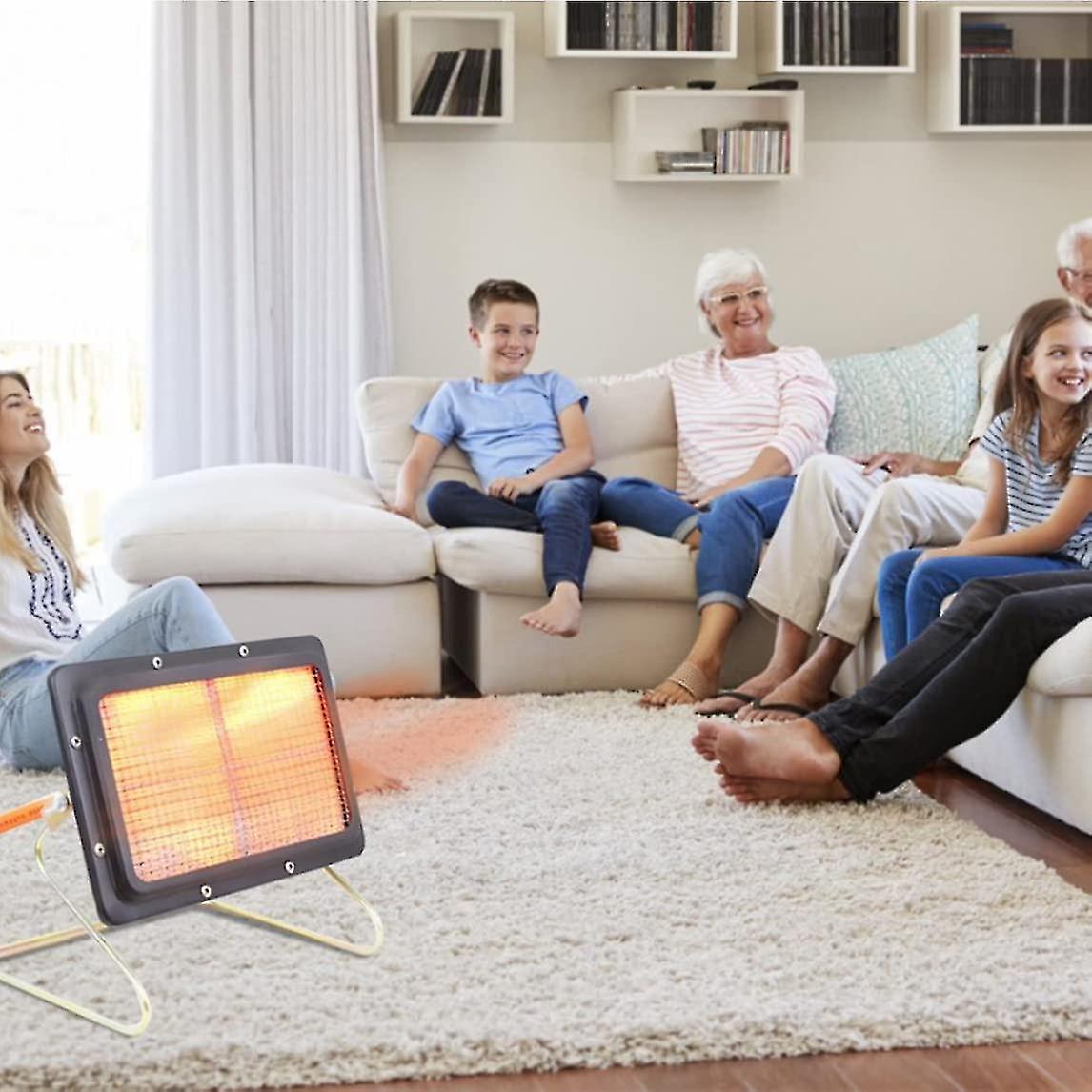 Gas Heater, 3.6kw Infrared Ceramic Heater Portable Adjustable Floor ...