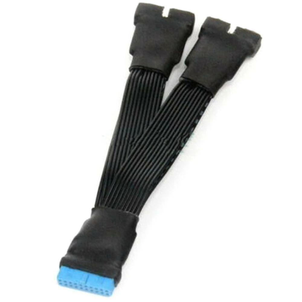 Internal Extension Splitter Cable - 2pcs 12cm 19pin Motherboard Usb 3.0 ...