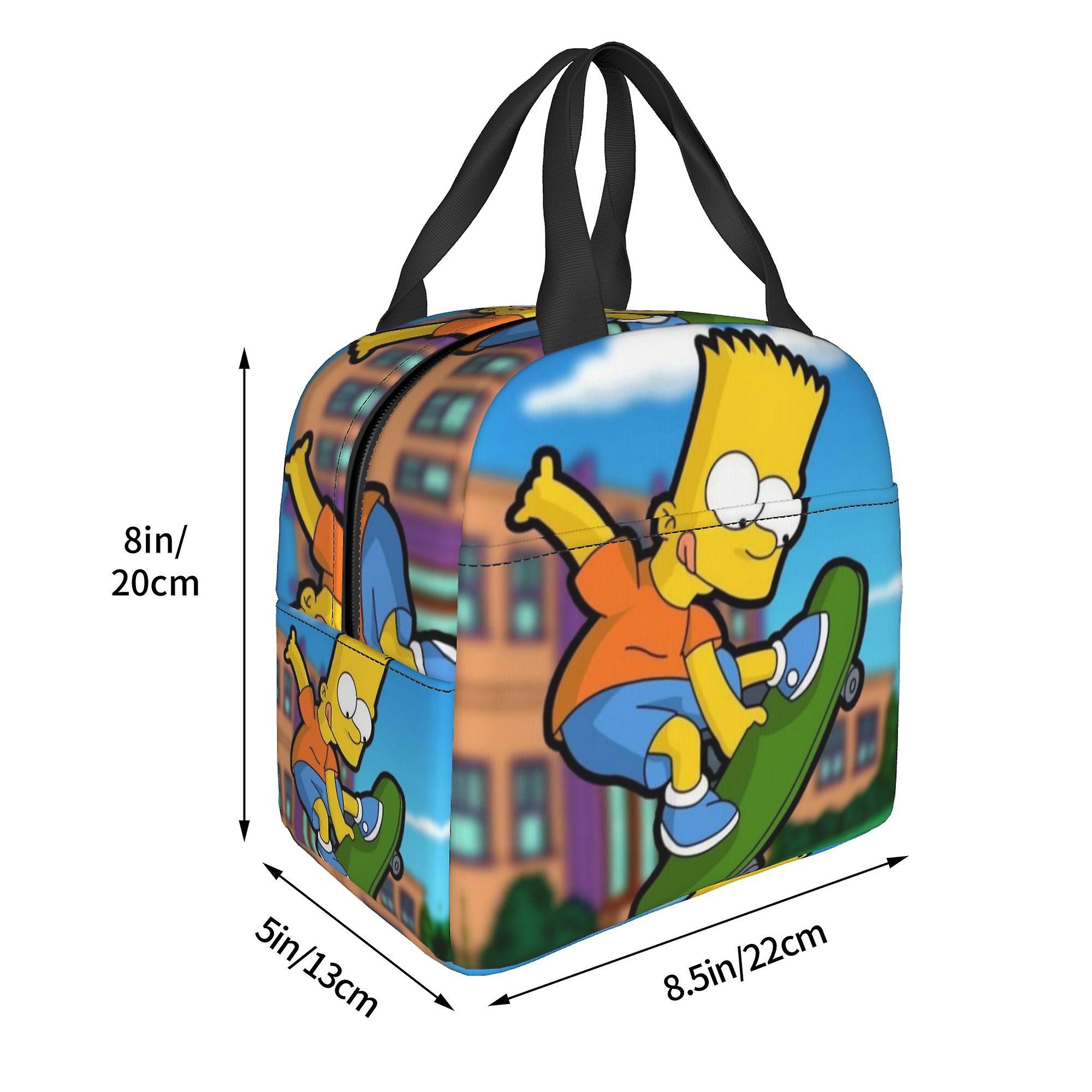 The Simpsons Lunch Bag Lunch Bag Tote Bag Insulated Lunch Box Picnic ...