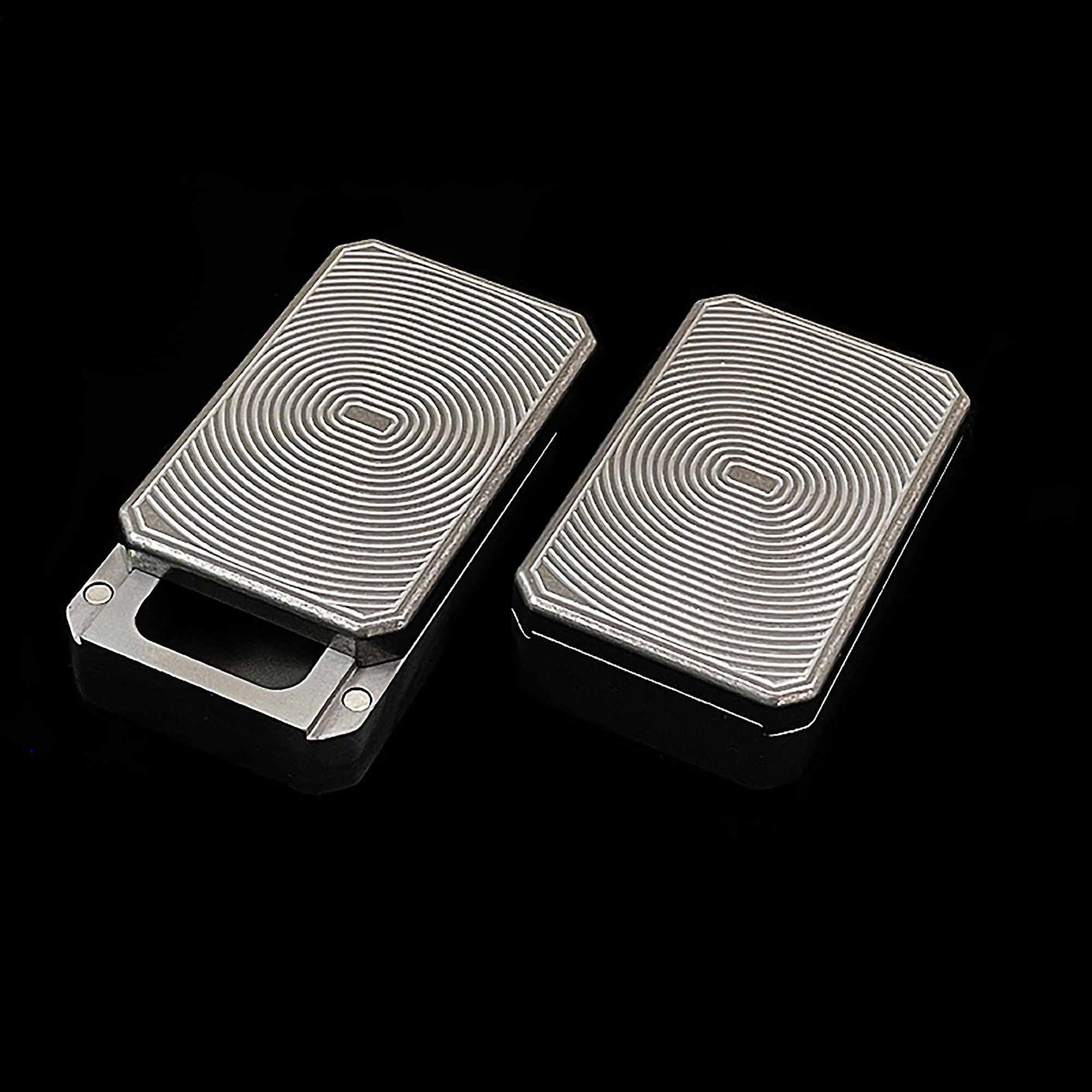 Titanium Storage Box Push Egg Pill Box Ppb Travel Outdoor Decompression ...