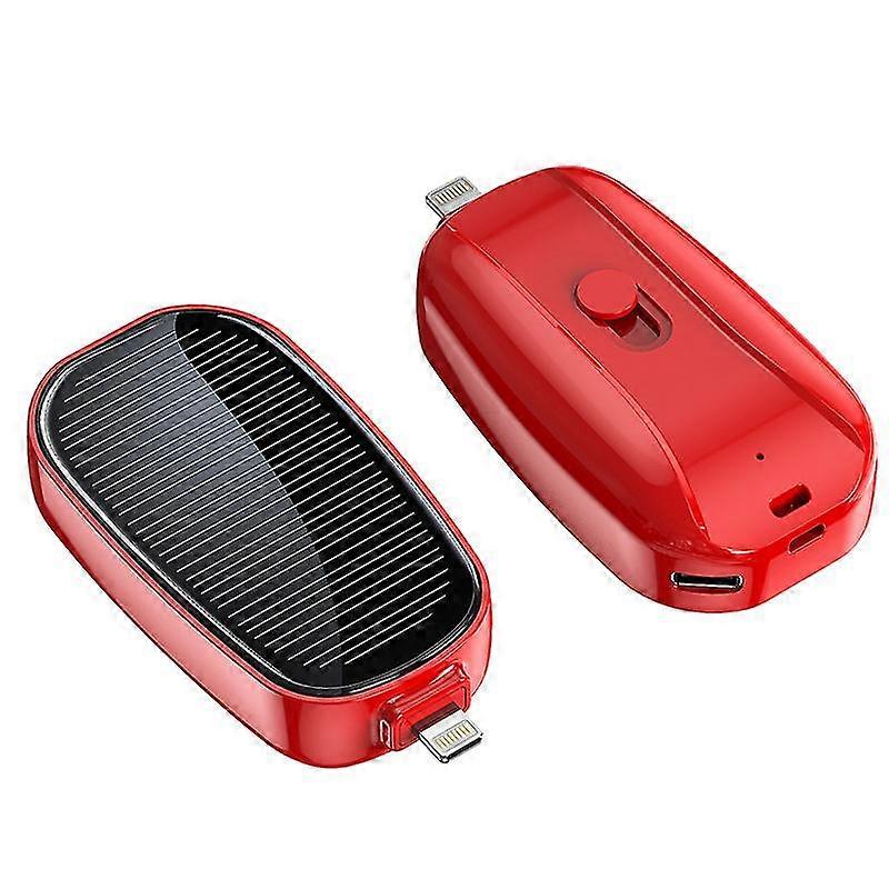 Mini Solar Power Bank Portable Keychain Powerbank For Cell Phone ...