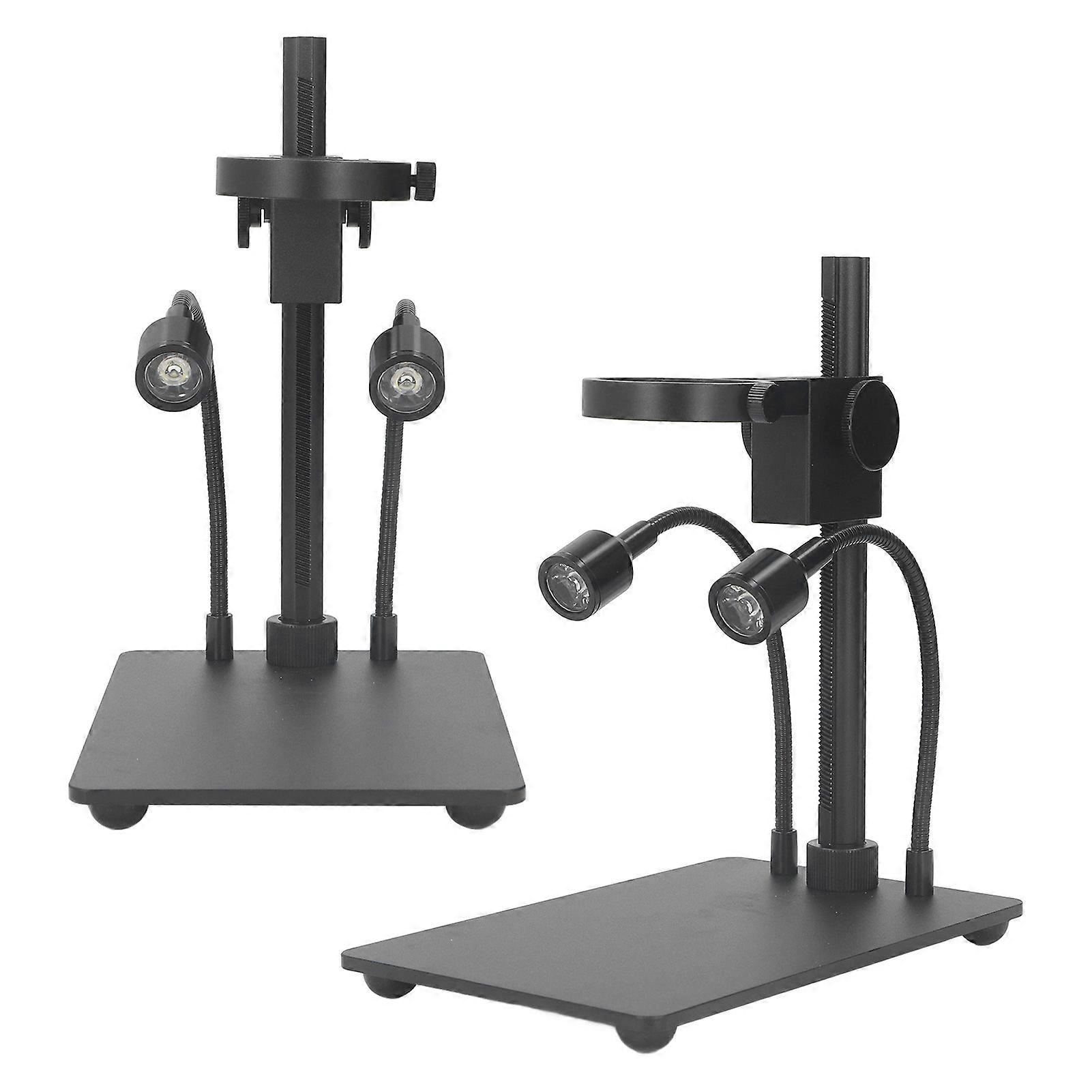 Microscope Stand Aluminum Alloy Holder Stand Base AC 100?240V with Dual ...