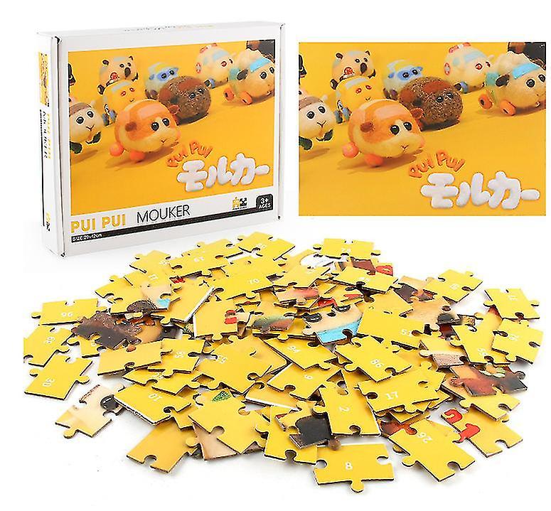 Q101 100 piece guinea pig jigsaw puzzle,kids educational learning ...