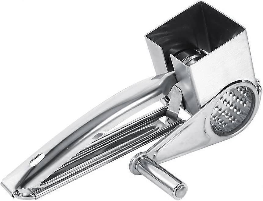 Stainless Steel Rotary Cheese Grater, Professional Hand Cheese Grater ...