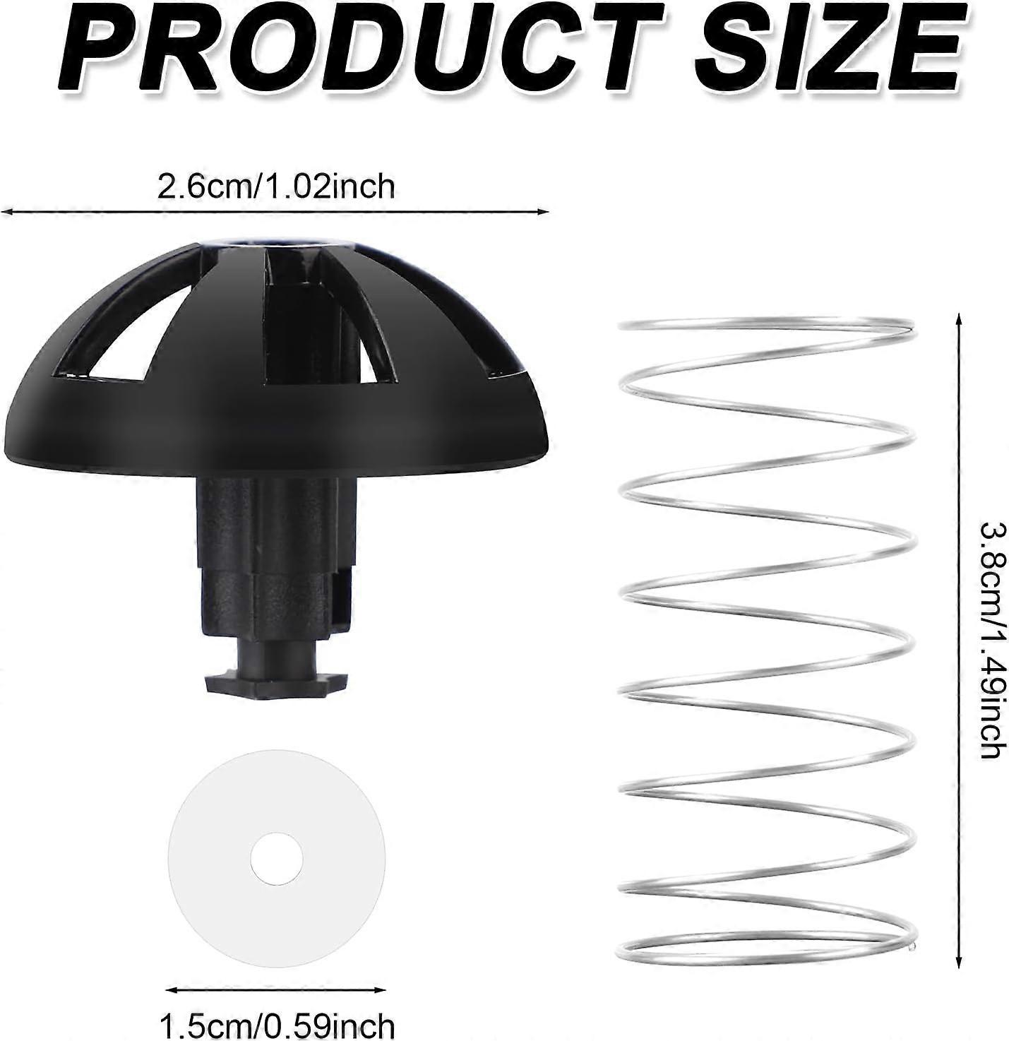 2 Sets Coffee Machine Brew Basket Bottom Spring Loaded Stopper Kits ...