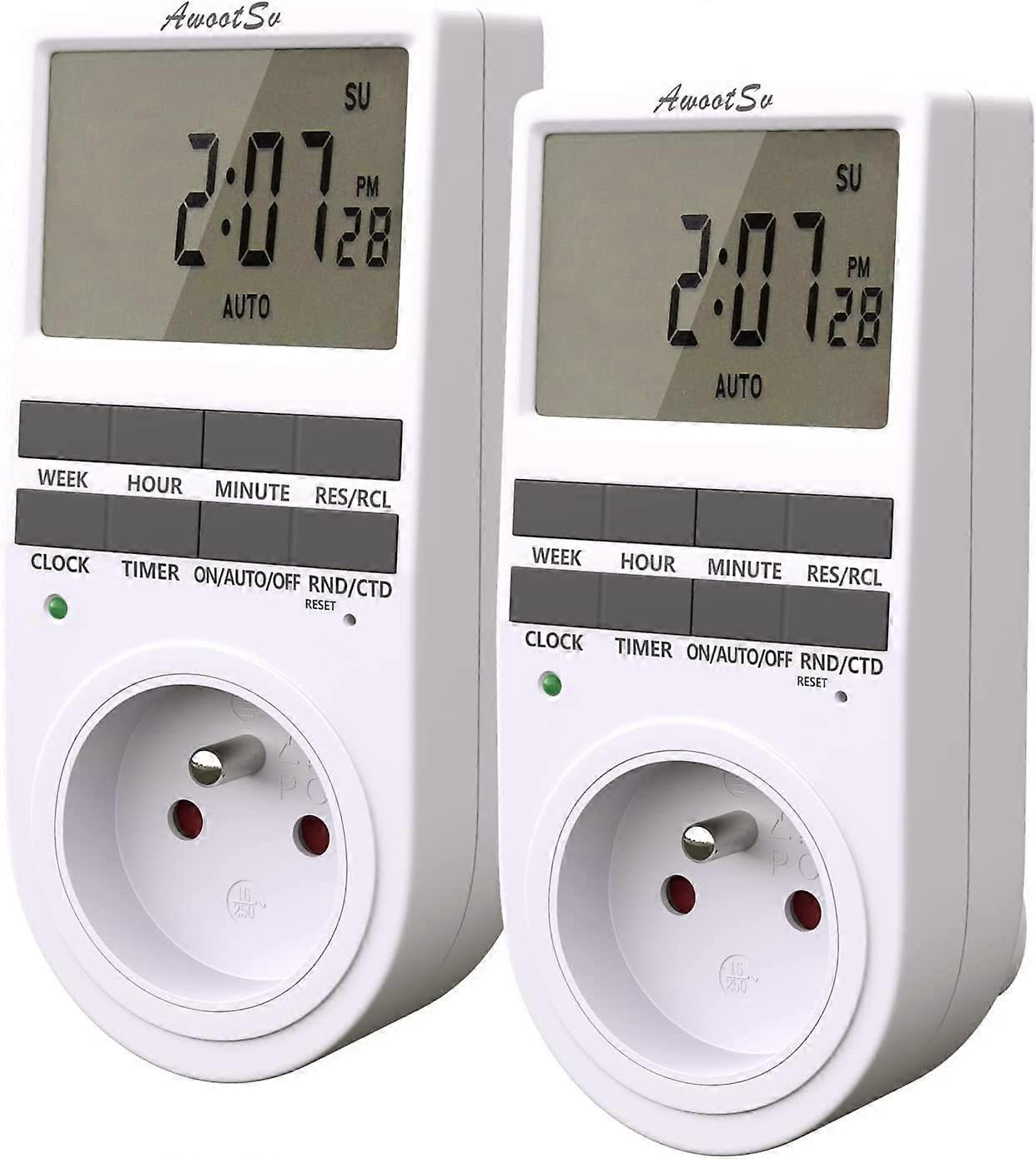 Proable Digital Socket with Countdown Timer Daily/Weekly Digital Timer Proable Electric Socket ...