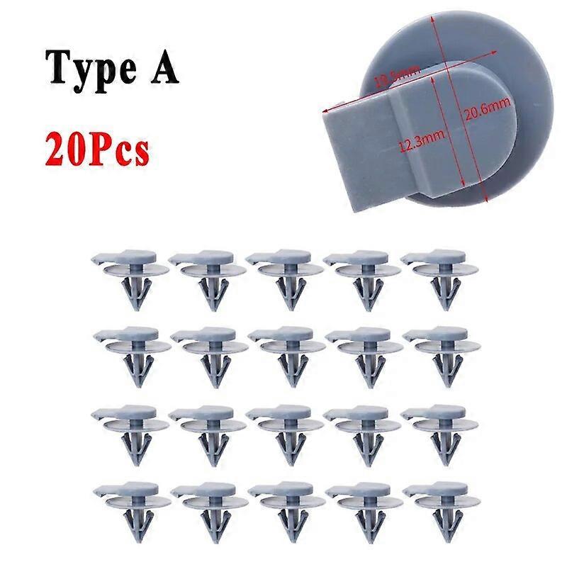 50pcs Exterior Fender Wheel Arch Trim Clips Fasteners Rivets For Mini ...