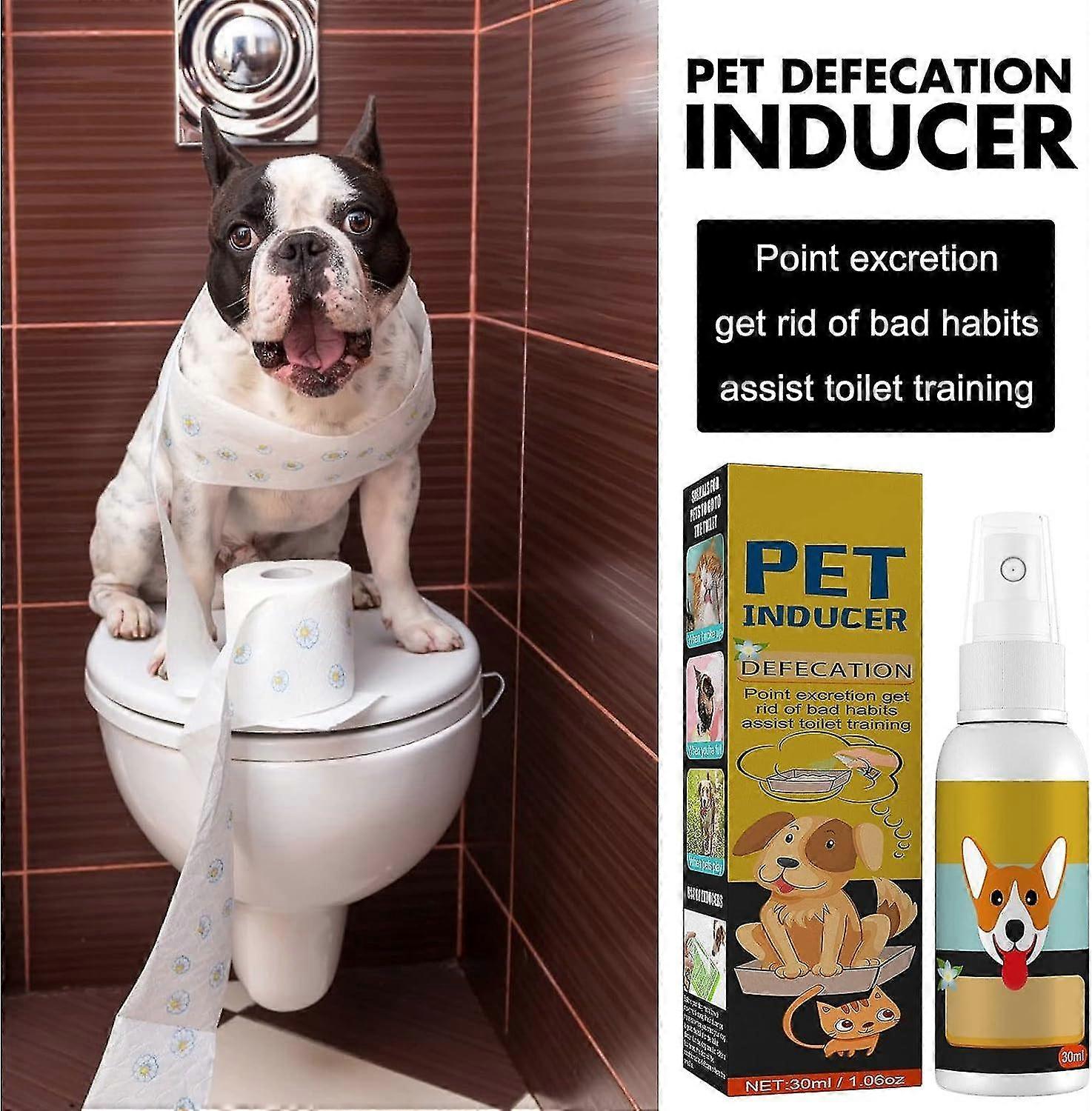 Dog Potty Training Spray, Pet Toilet Training Aid Spray, Dog Toilet Training Spray Inductor ...