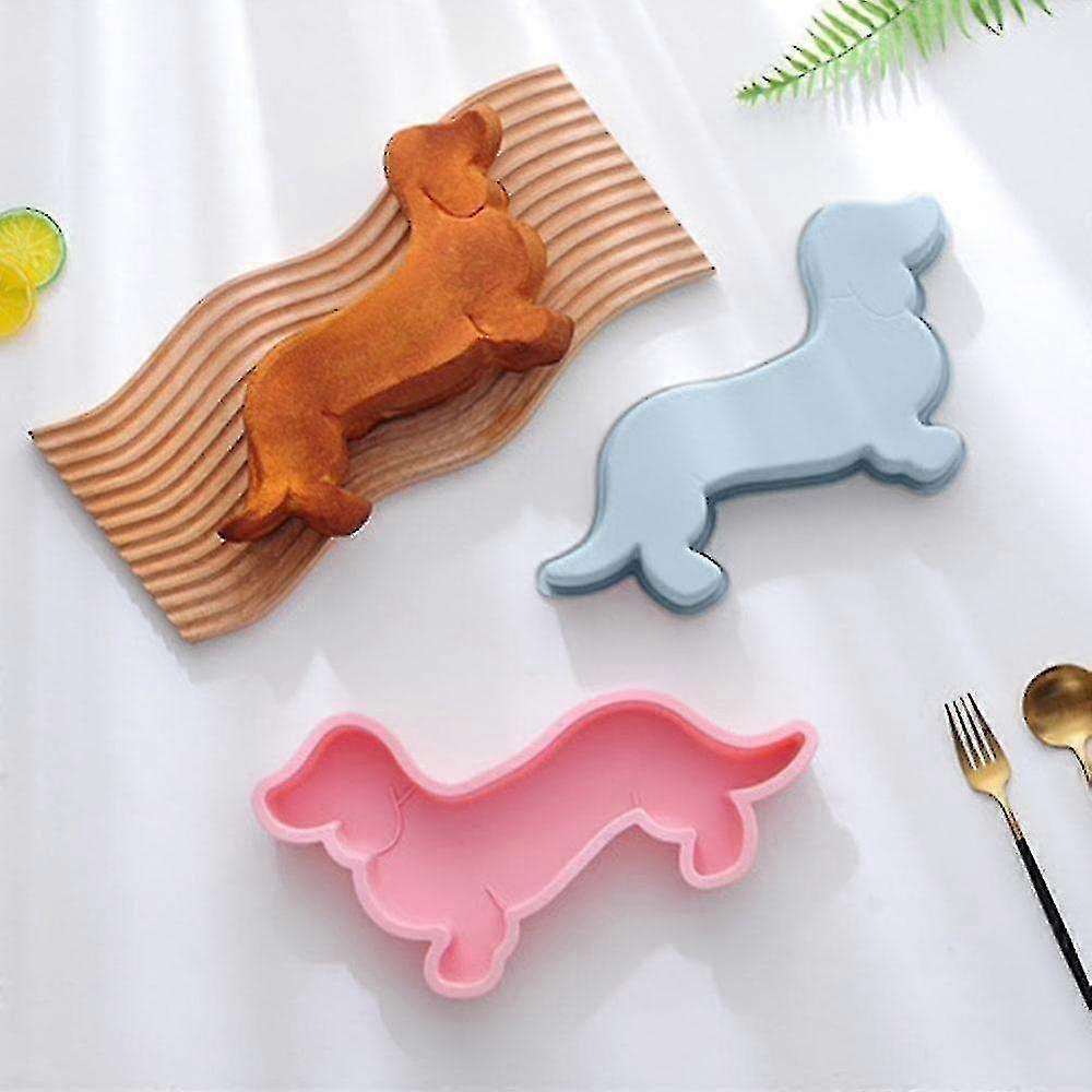 Cute Dachshund Dog Small Animal Birthday Party Decoration Hand Cake ...