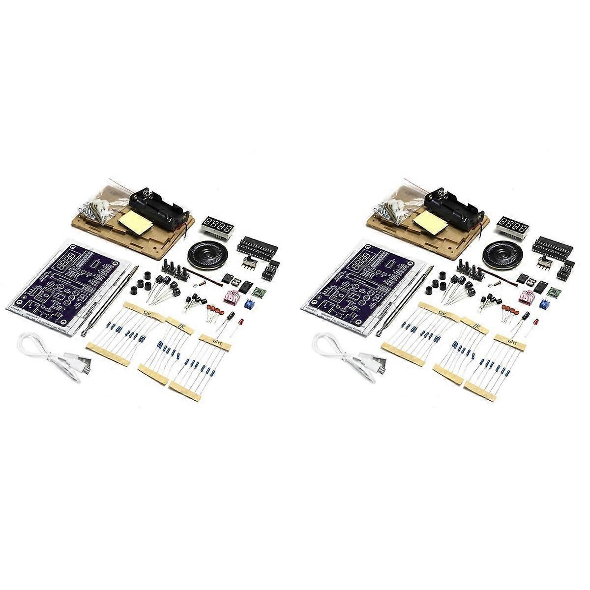 2X -017A RDA5807S Radio Receiver Module Kits FM Electronic DIY Circuits ...