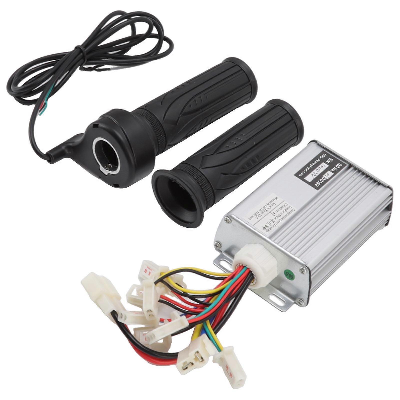 36V 1000W Brushed Motor Controller Throttle Grip Kit for Electric ...
