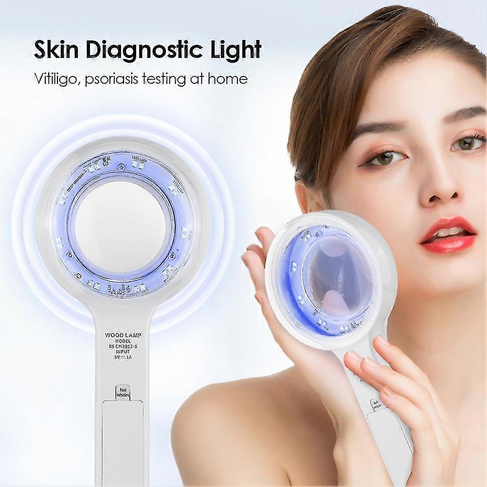 Woods Lamp Skin Analyzer For Skin Uv Magnifying Beauty Facial Testing ...