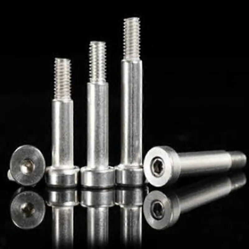 2 510pcs shoulder screw M2 M2.5 M3 M4 M5 M6 M8 M10 M12 304 Stainless Steel Hex Socket Head ...