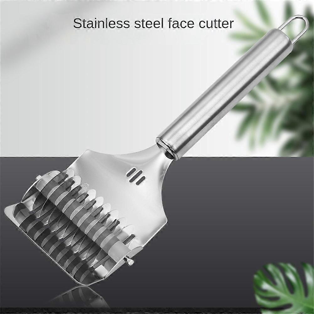 Kitchen Craft Stainless Steel Hand Held Fresh Herb Mint Roller Cutter ...