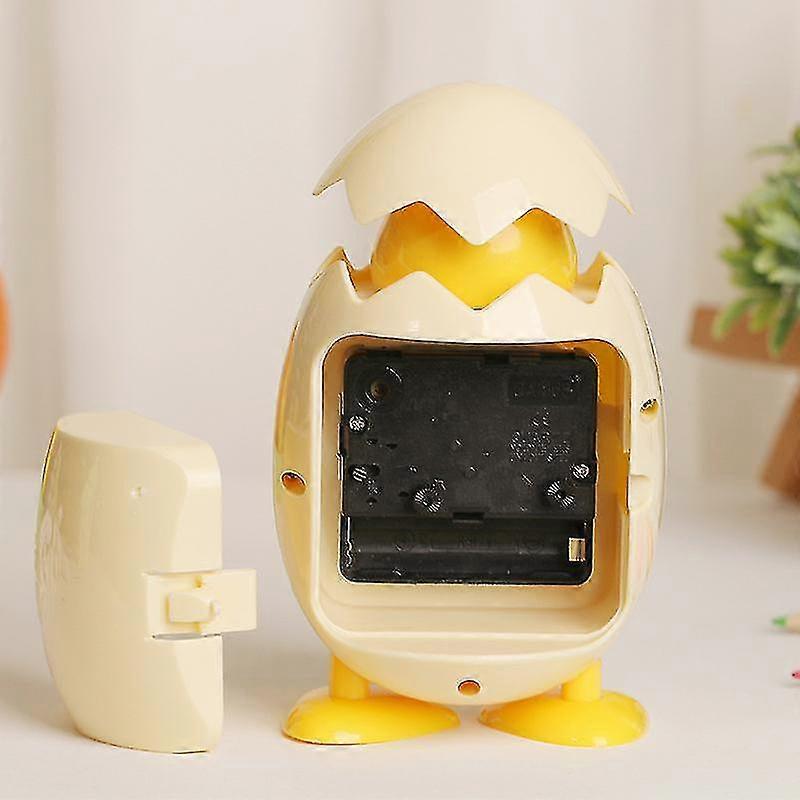 Alarm Clock Cartoon Chicken Egg Shell Desktop Clock For Children Gift ...