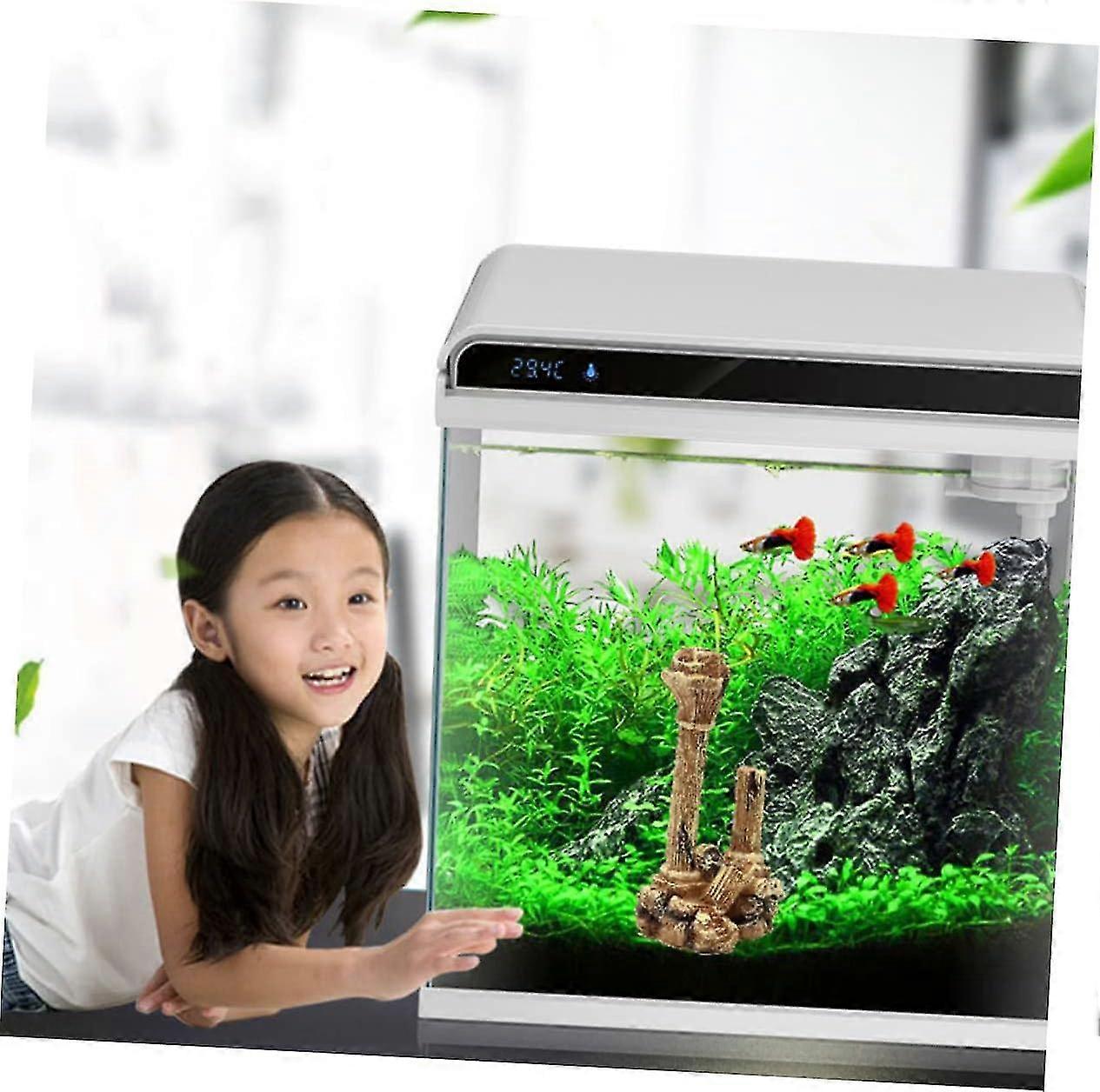 Aquarium Decoration Imitation Classic Roman Column Fish Aquarium ...