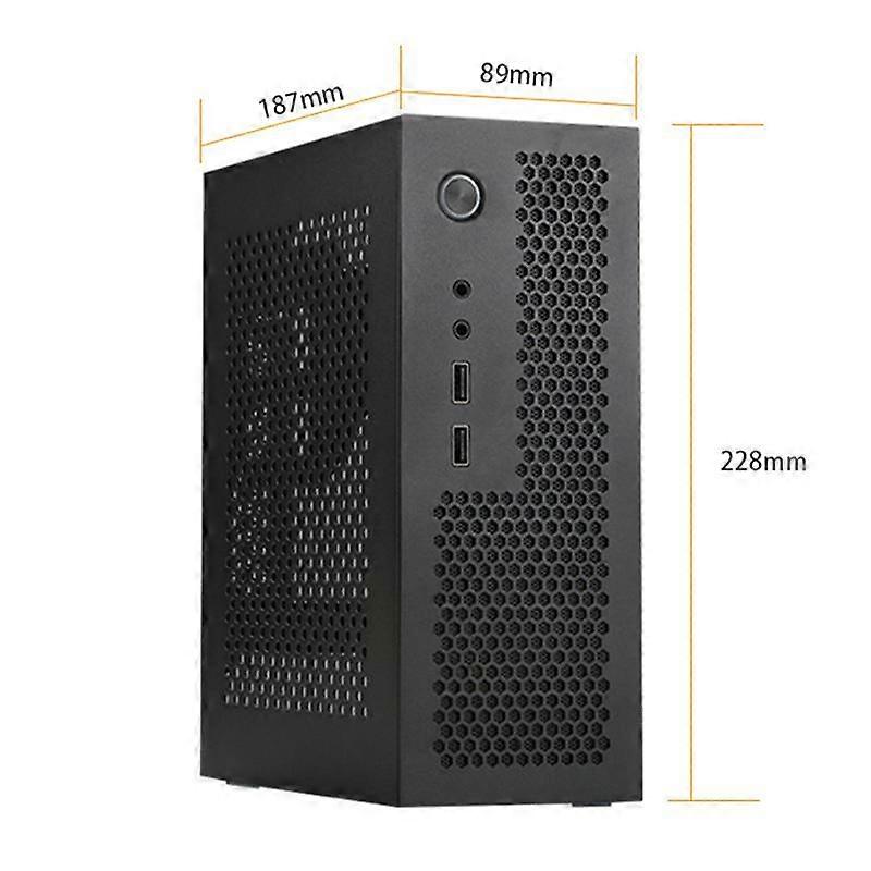 A09 HTPC datamaskinveske Mini ITX Gaming PC Kabinett Desktop Kabinett ...