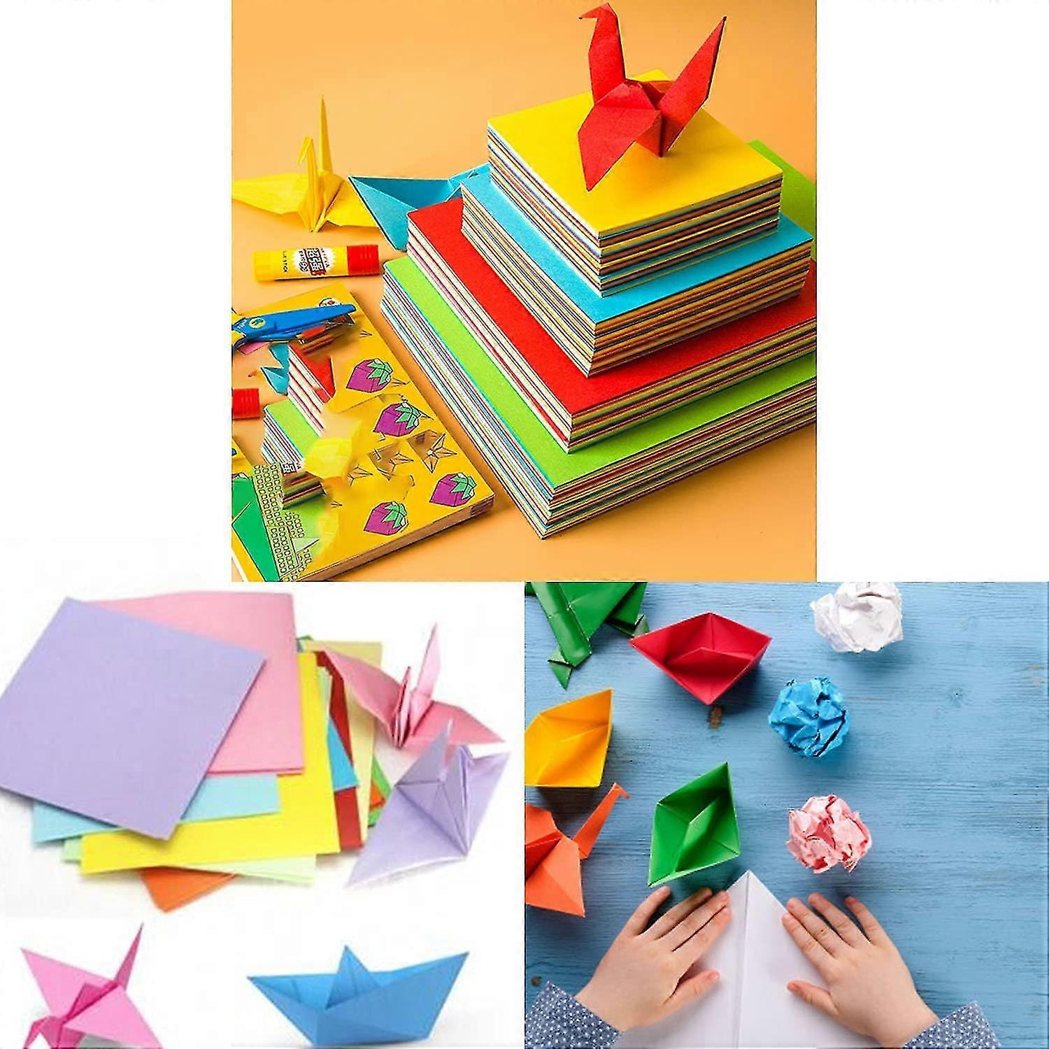 A5 Colored Paper 100 Sheets Craft Paper Coloured Paper Pack Assorted ...