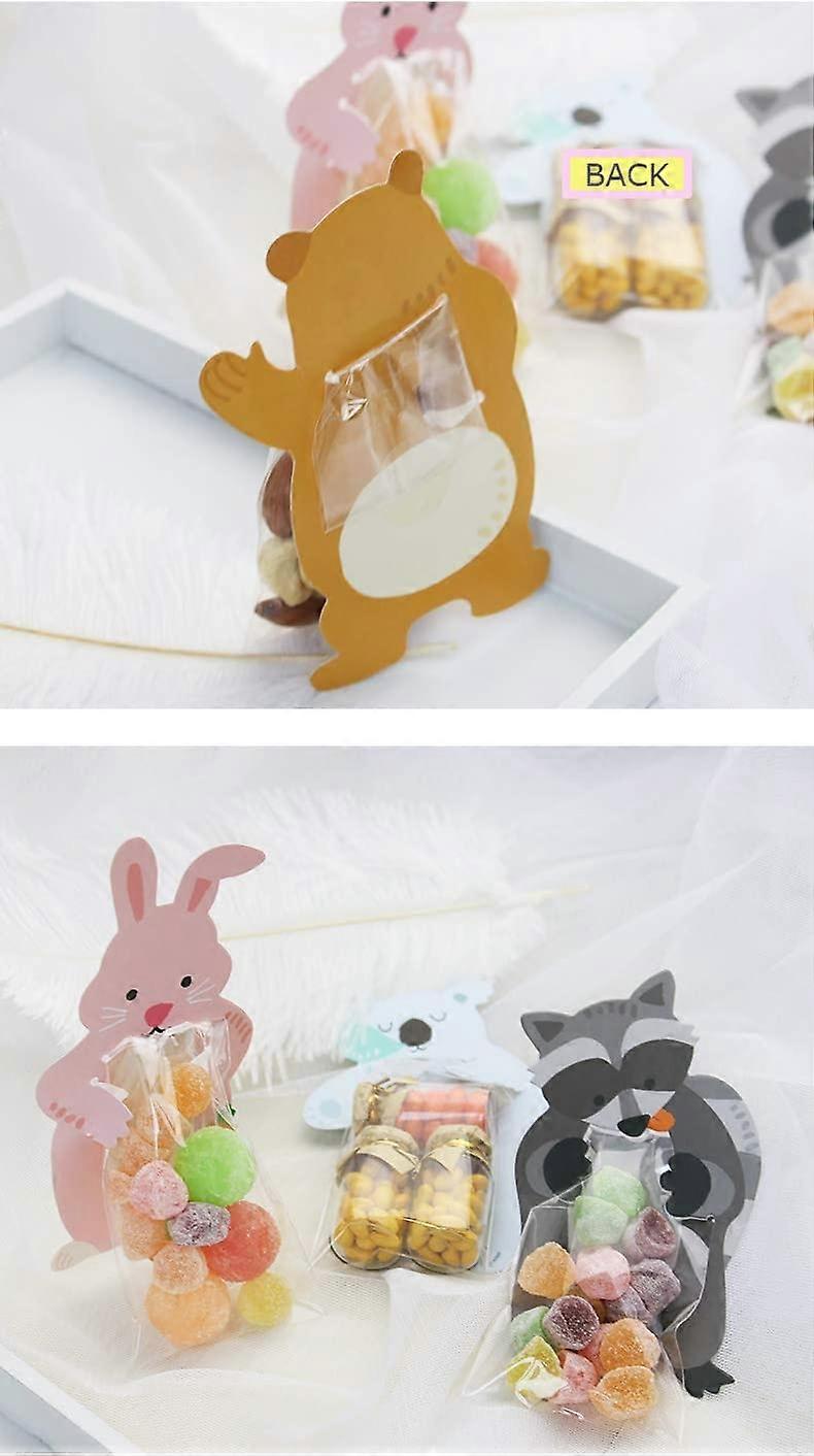 Mini 'Candy' Bags {20 Pack} Paper Party Favor Treat Bags for Cookies ...