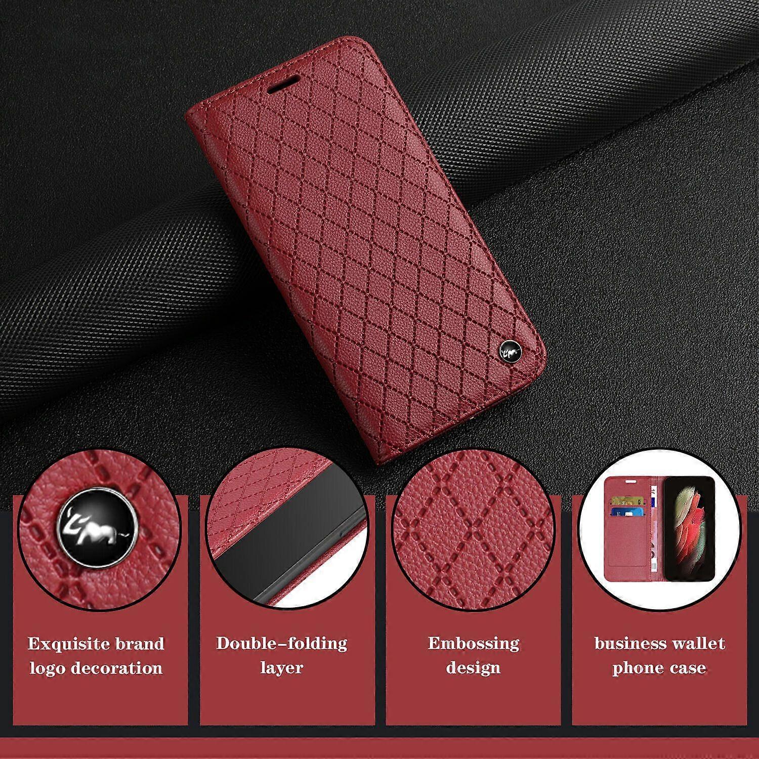 Case for iPhone 12 Pro Flip Cover with Card Holder Refid Blocking ...