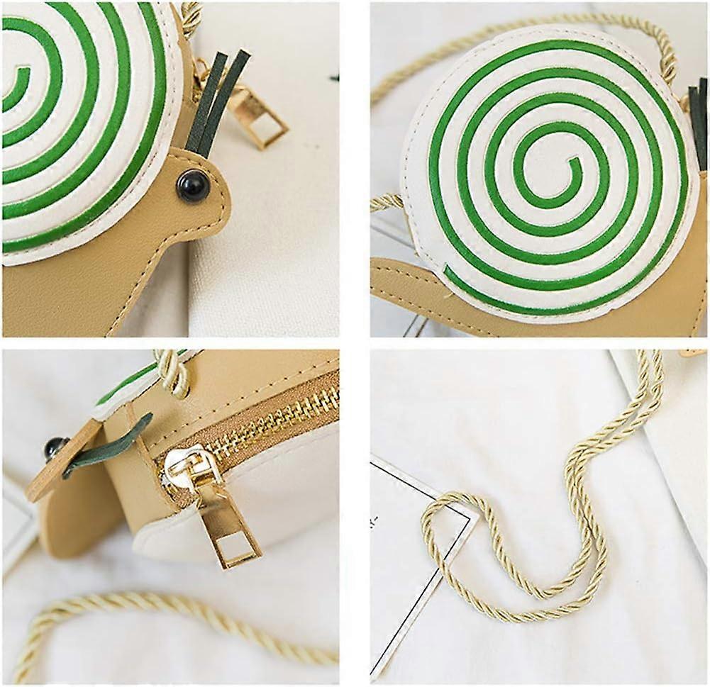 Unique Snails shape Mini Purse Crossbody Purse Cute Little Girl Snails ...