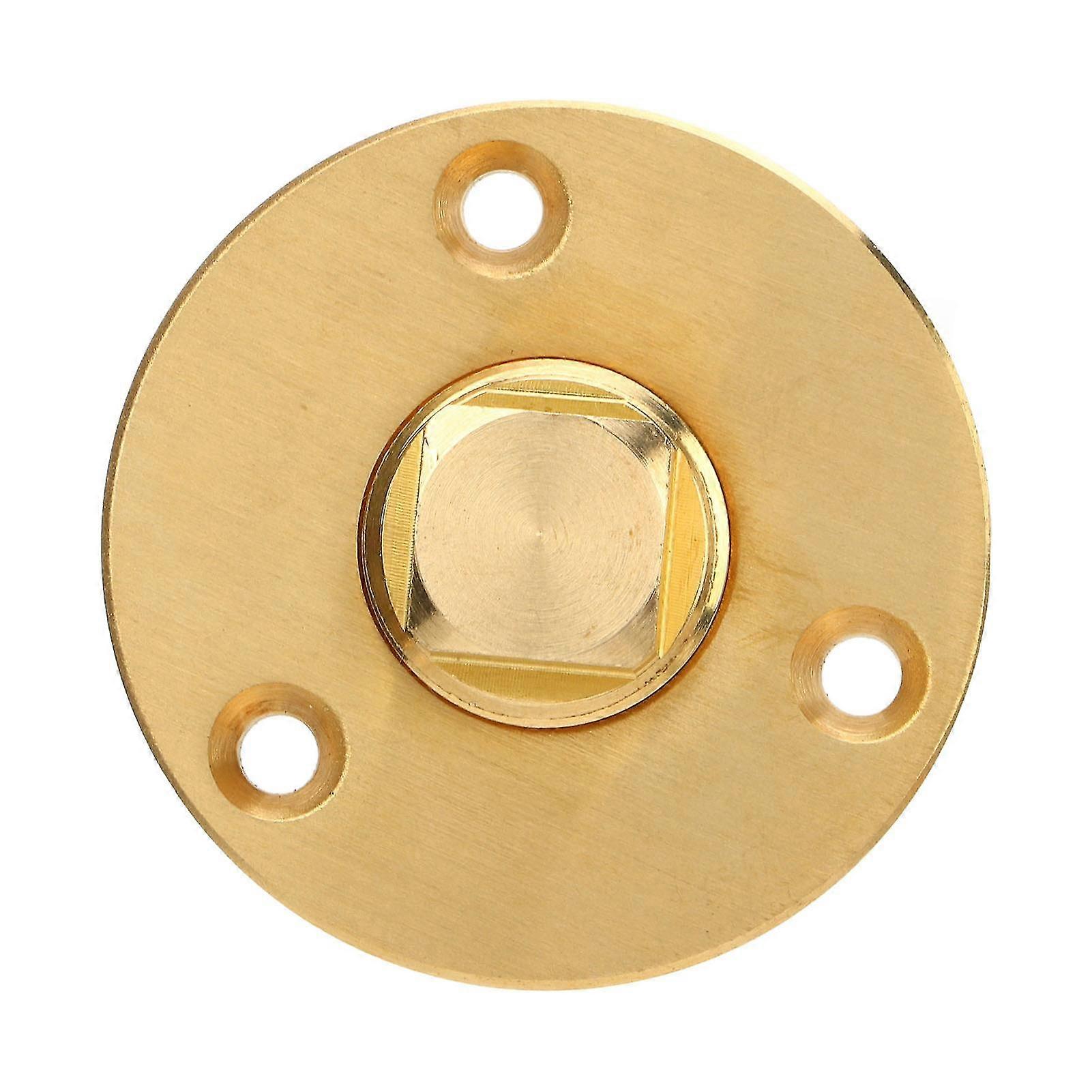 Boat Drain Plug 2 Inch With Brass Plug Oval Marine Yacht Plug For 1/2 ...