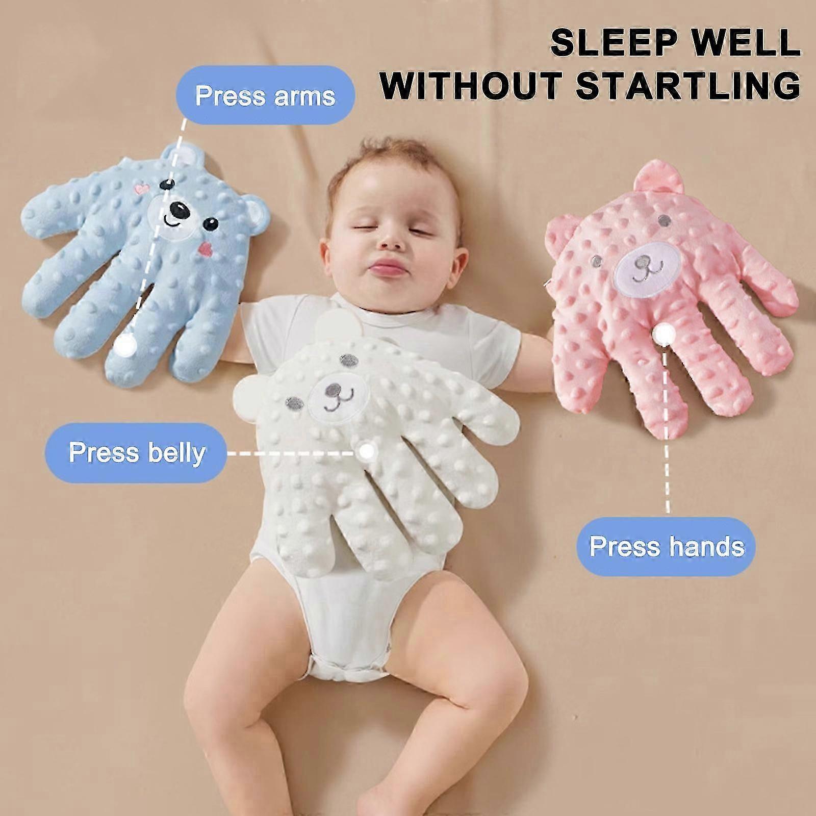 Electric Baby Soothes Palm Cute Anti-Startle Hand Pacify Toy Newborn ...