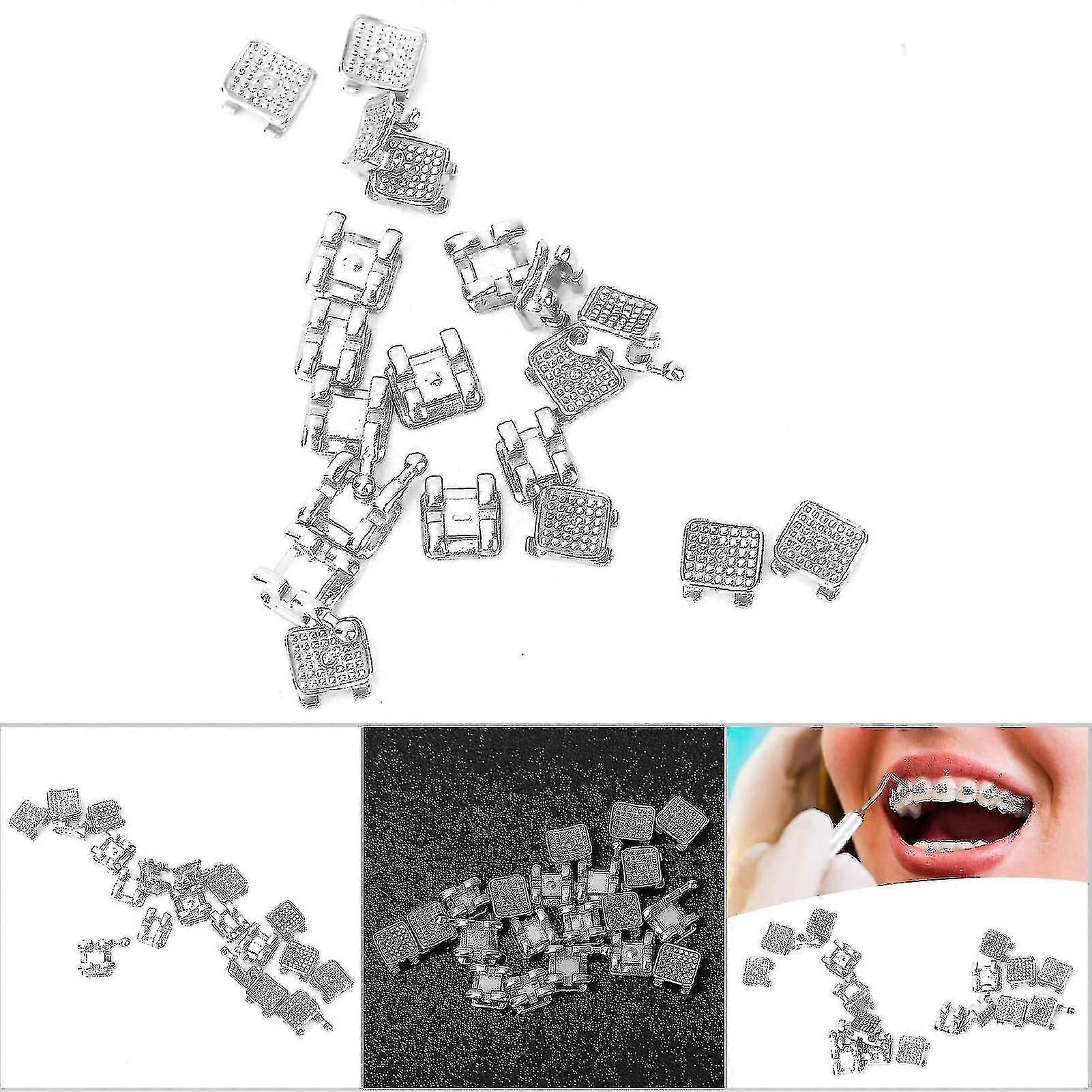 High-quality 20pcs Dental Orthodontic Edgewise Brackets Braces For ...