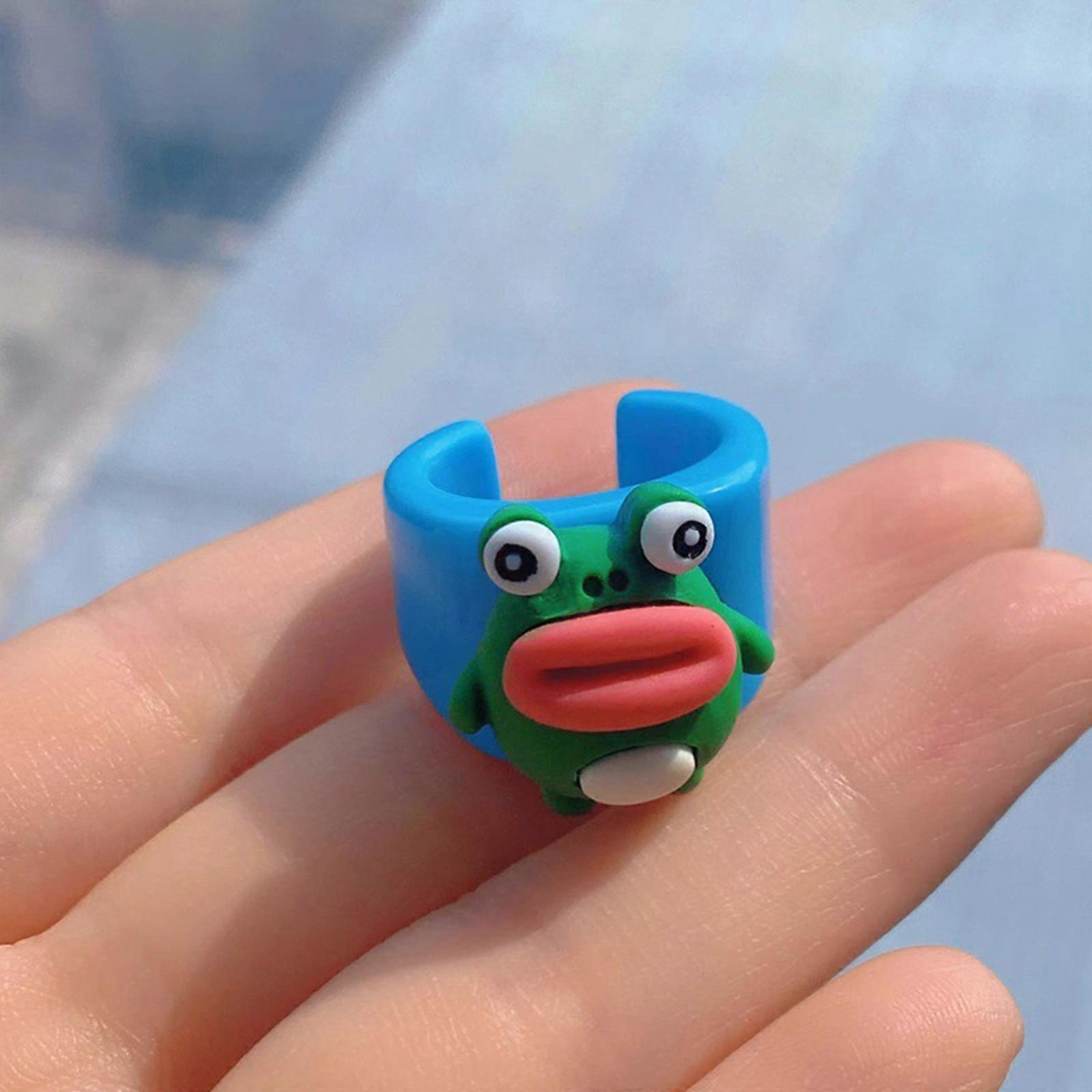 Trend Large Mouth Rings Eye-catching Opening Rings Statement Pieces ...