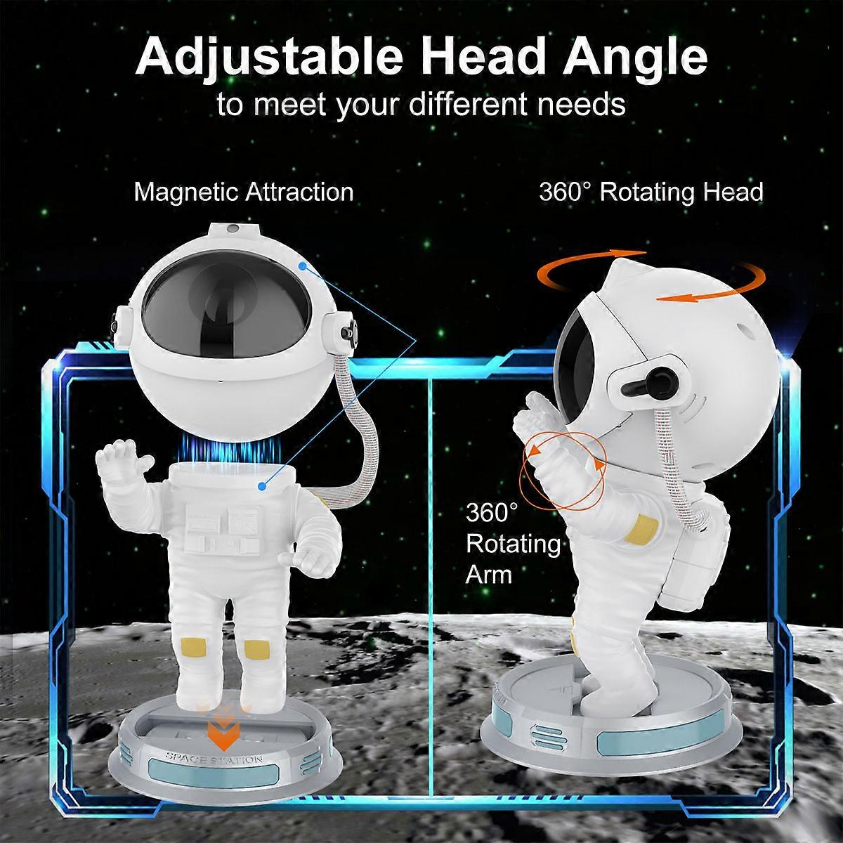 sihvdifo Astronaut Galaxy Star Projector Starry Night Light, Astronaut ...