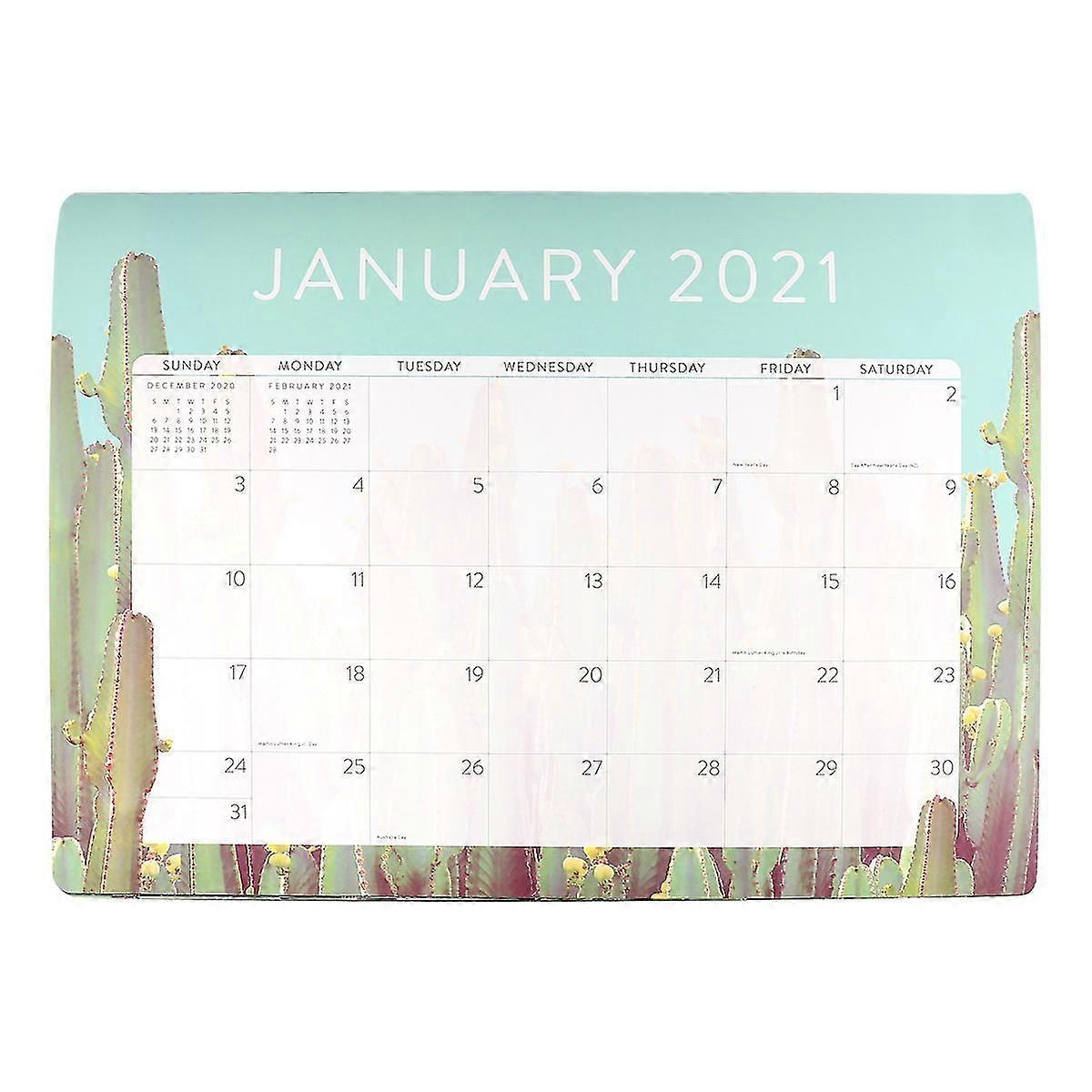 1pc Desk Calendar 2021 Calendar Tabletop Calendar Creative Calendar ...