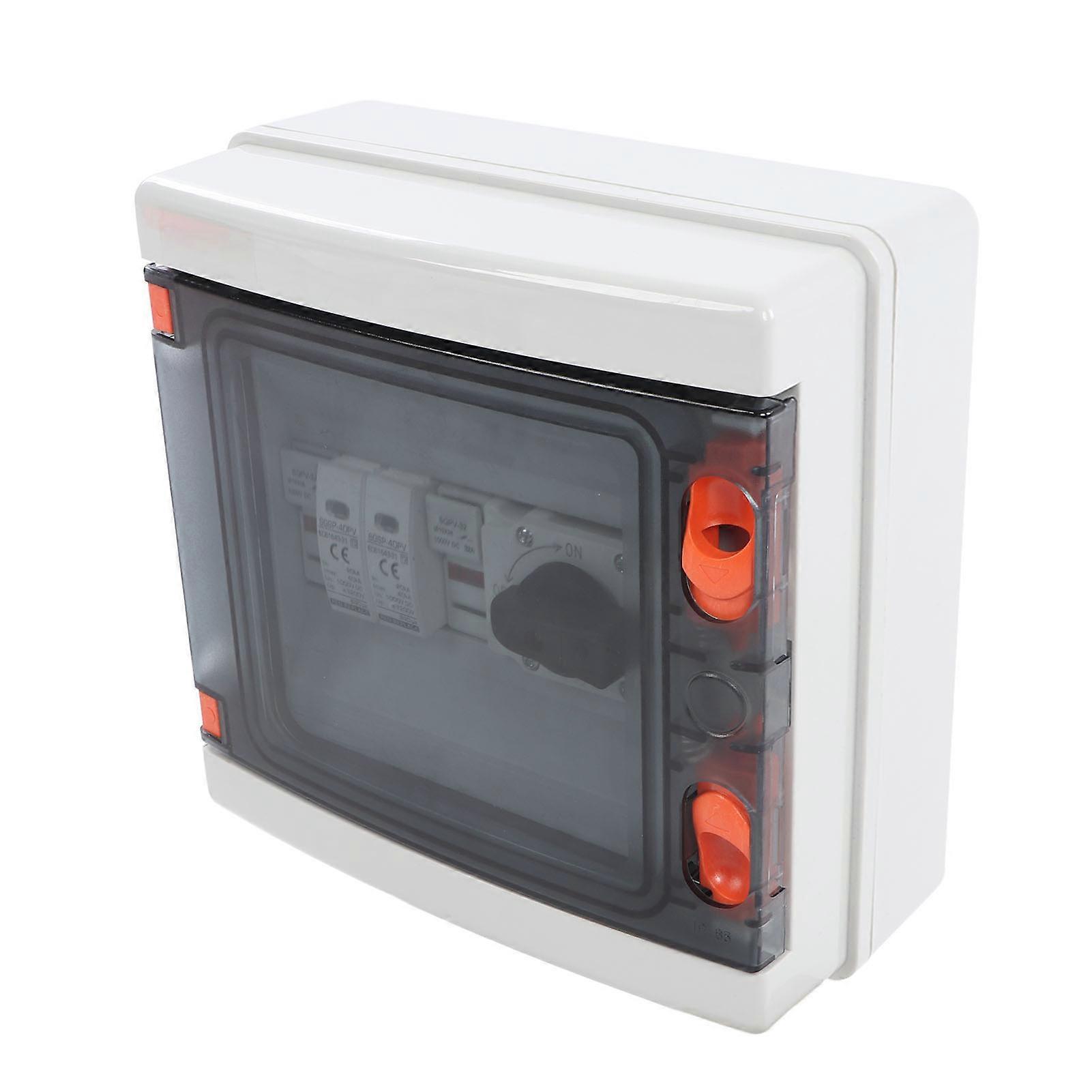 Solar PV IP65 Waterproof 1 in 1 Out Photovoltaic Combiner Box with ...