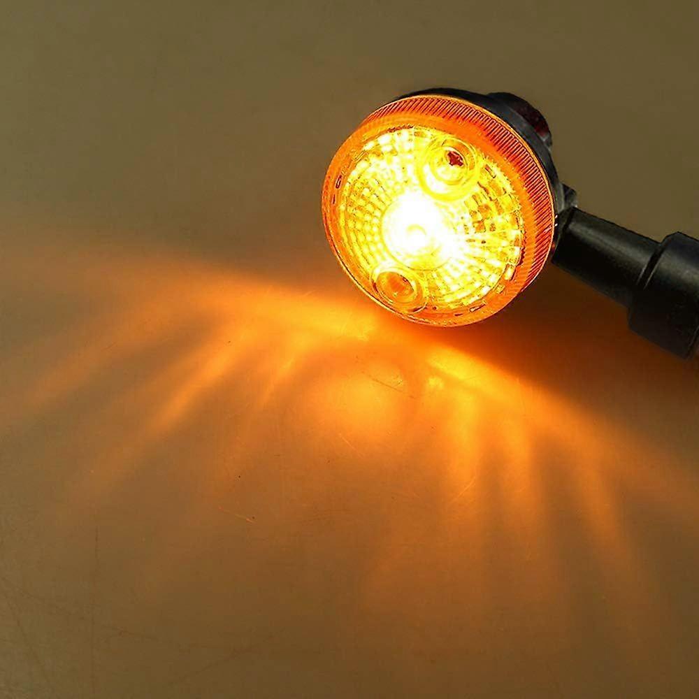 4pcs Motorcycle Indicators Turn Signal Lights 12V Waterproof Universal ...