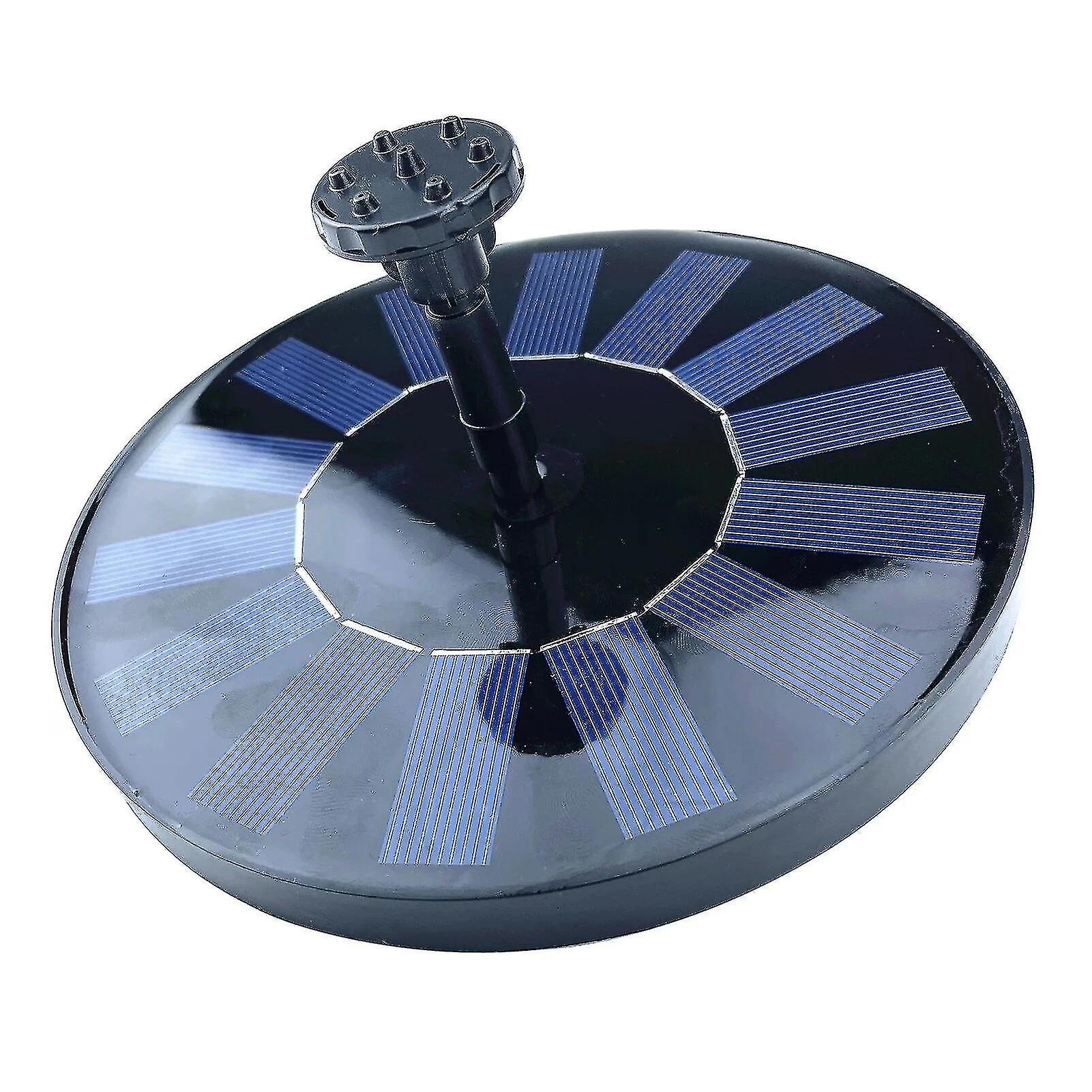1.7w Solar Fountain Pump Floating Solar Water Pump Fountain For Garden ...