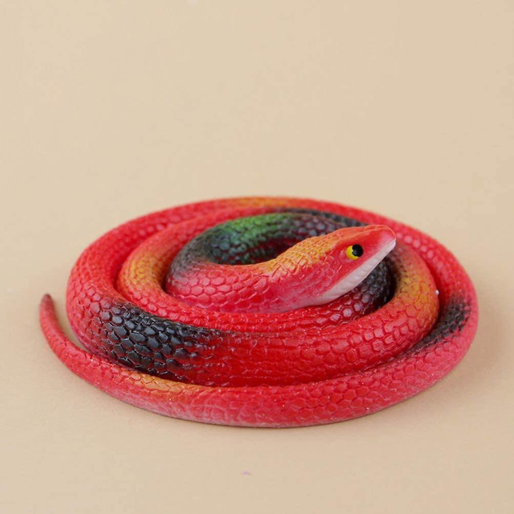 4 Pcs Simulation Snake Figurine Realistic Snake Model Toy Garden Fake ...
