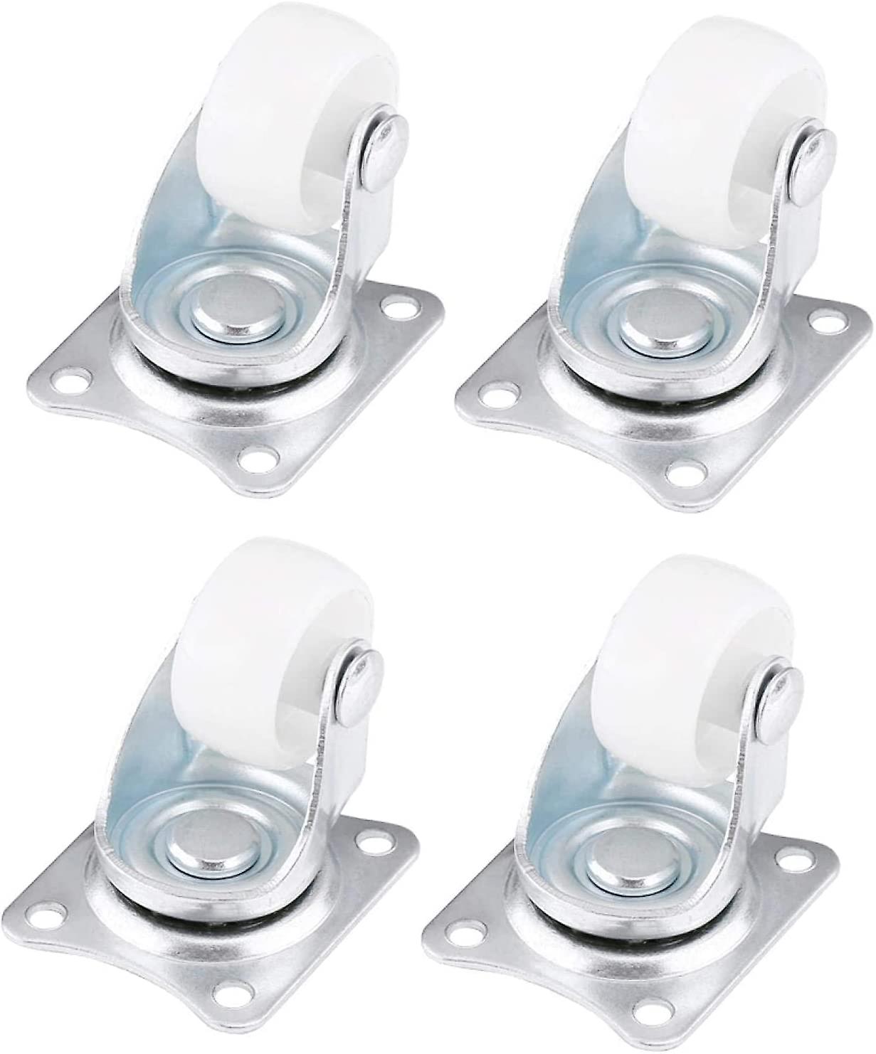 2023 - 4 Pieces 25mm Swivel Castors, Transport Swivel Casters, Heavy ...