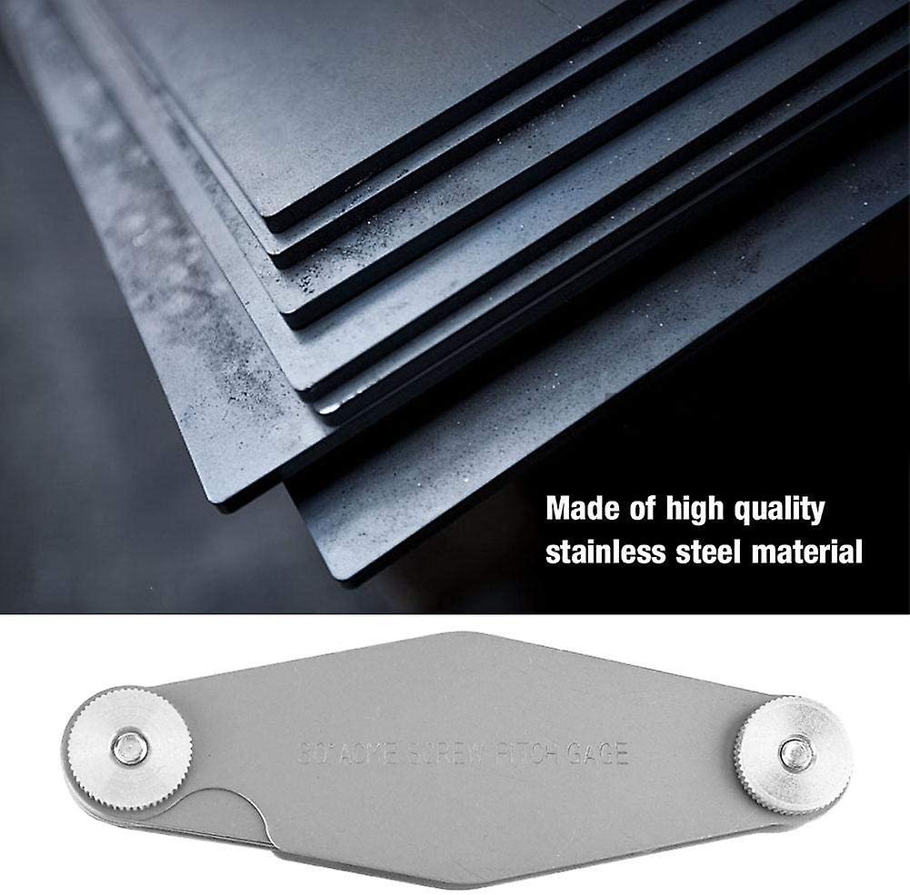 Pitch - T-thread meter, trapezoidal T-thread setting template, thread ...