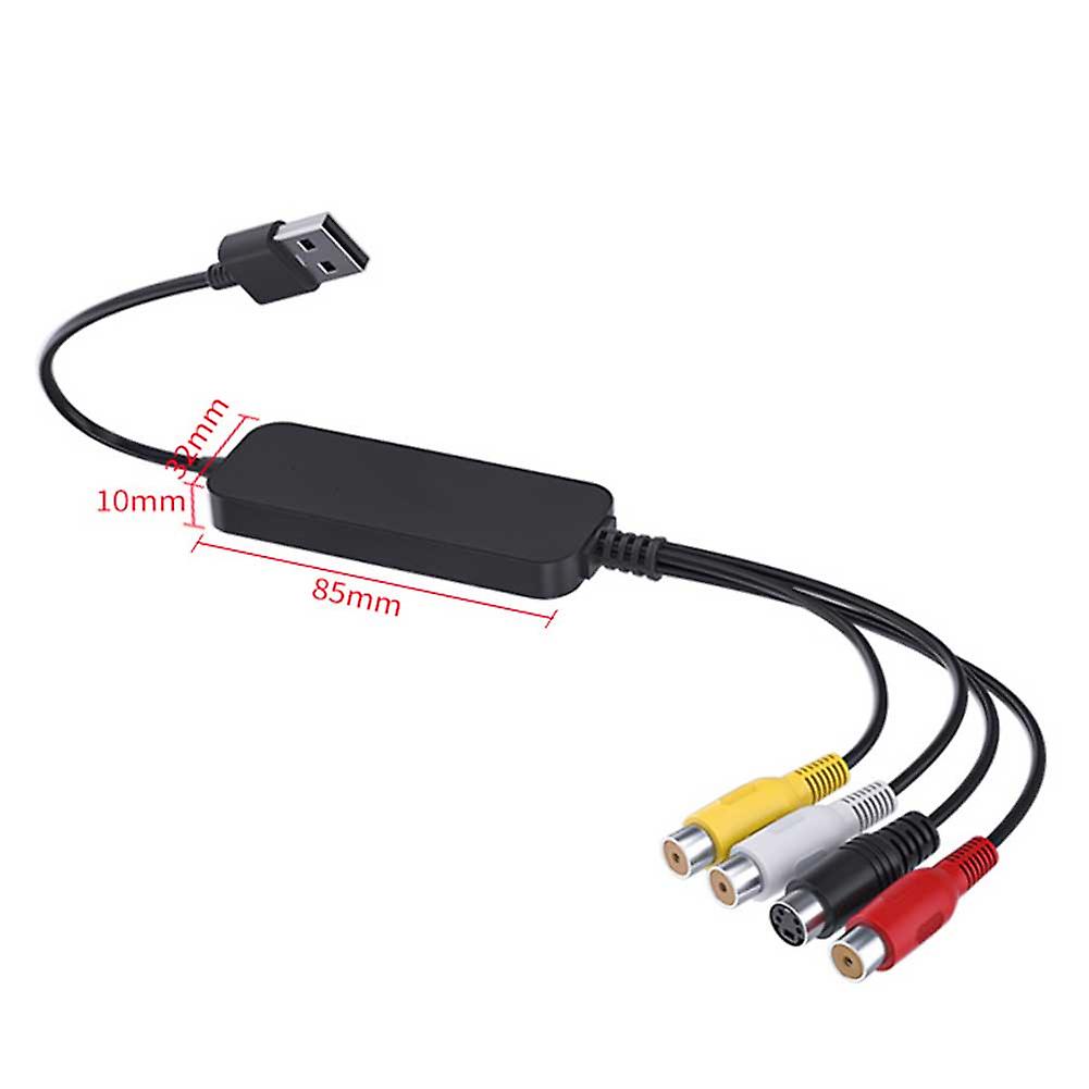 Best Selling！USB2.0 VHS To DVD Adapter Mini Video Capture Card Live ...