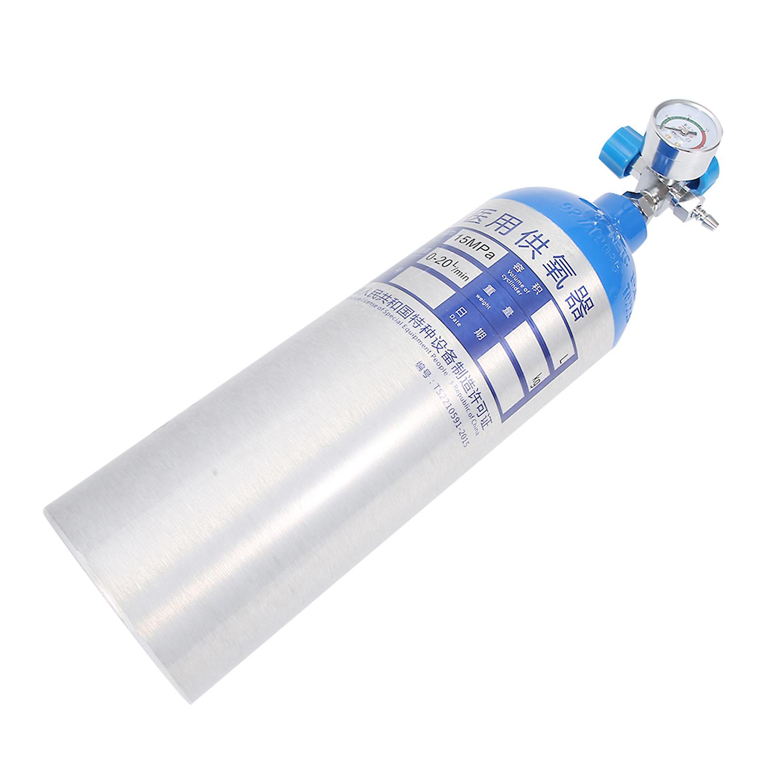 2L Household Portable Oxygen Cylinder Elderly Patient Oxygen Bottle ...