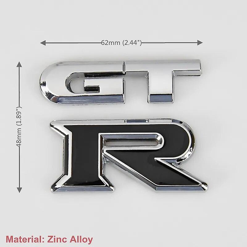 3D Car Stickers FAIRLADY 350Z 370Z Logo Emblem Badge Front Grill and ...